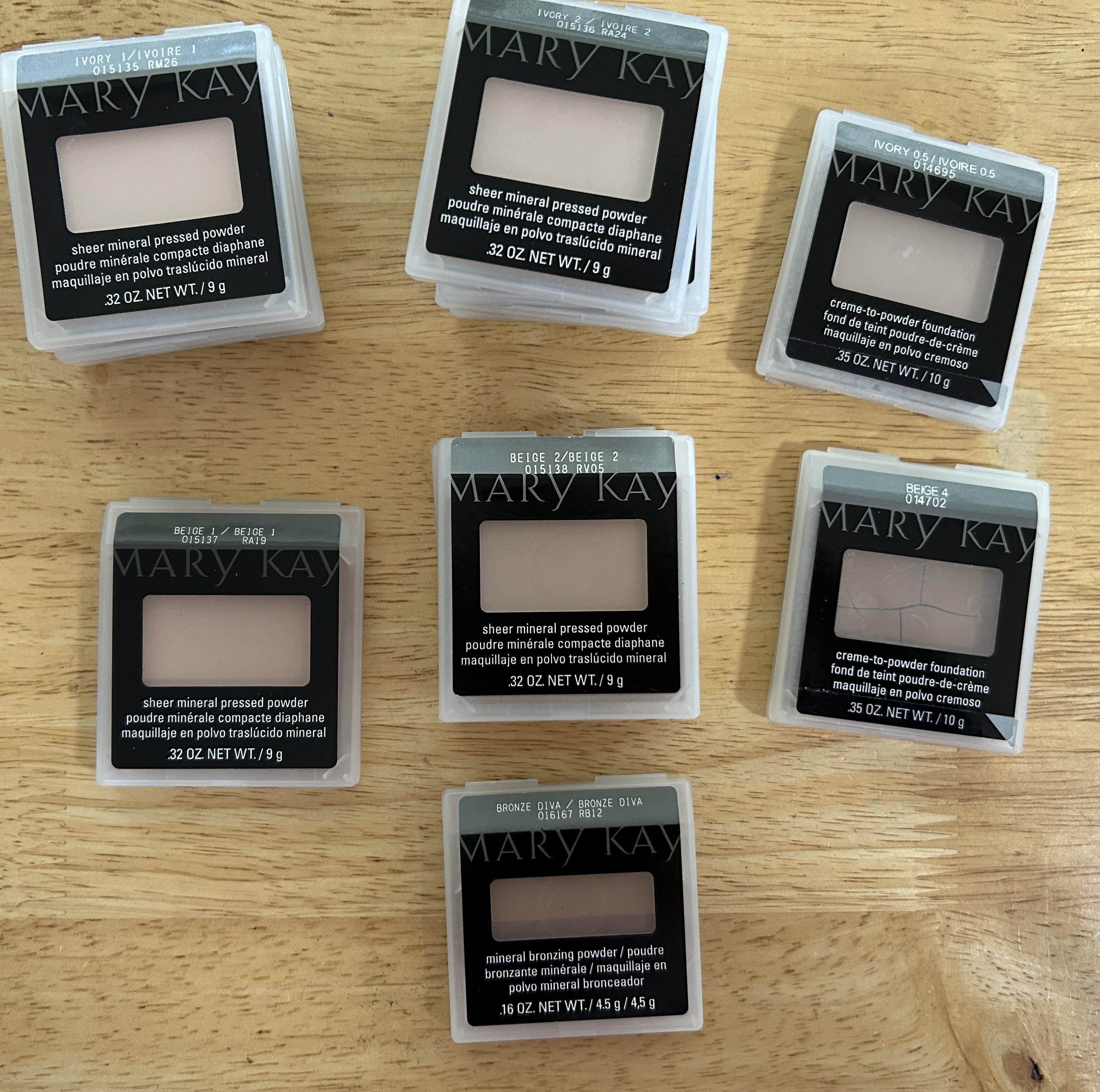 Mary Kay Sheer Mineral Pressed Powder Your Choice - New in Original Boxes