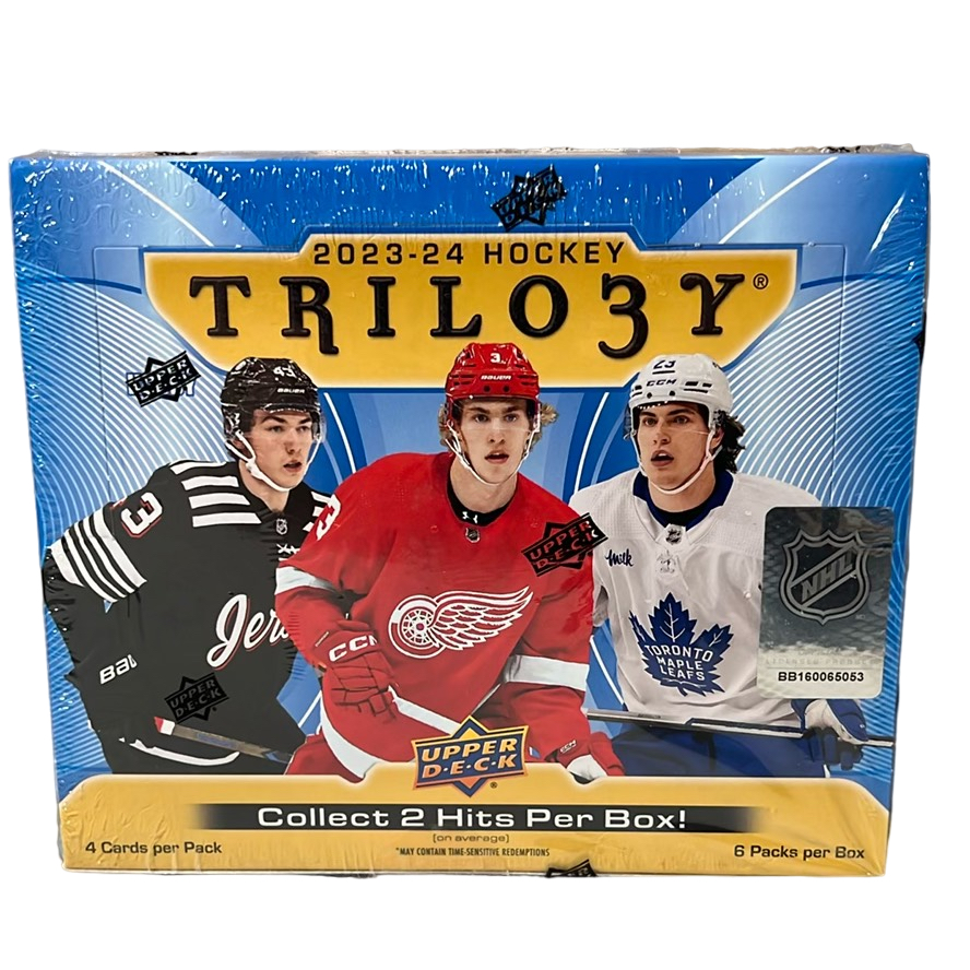 2023/24 Upper Deck Trilogy Hockey 10 Box PYT Live Rip MBB335