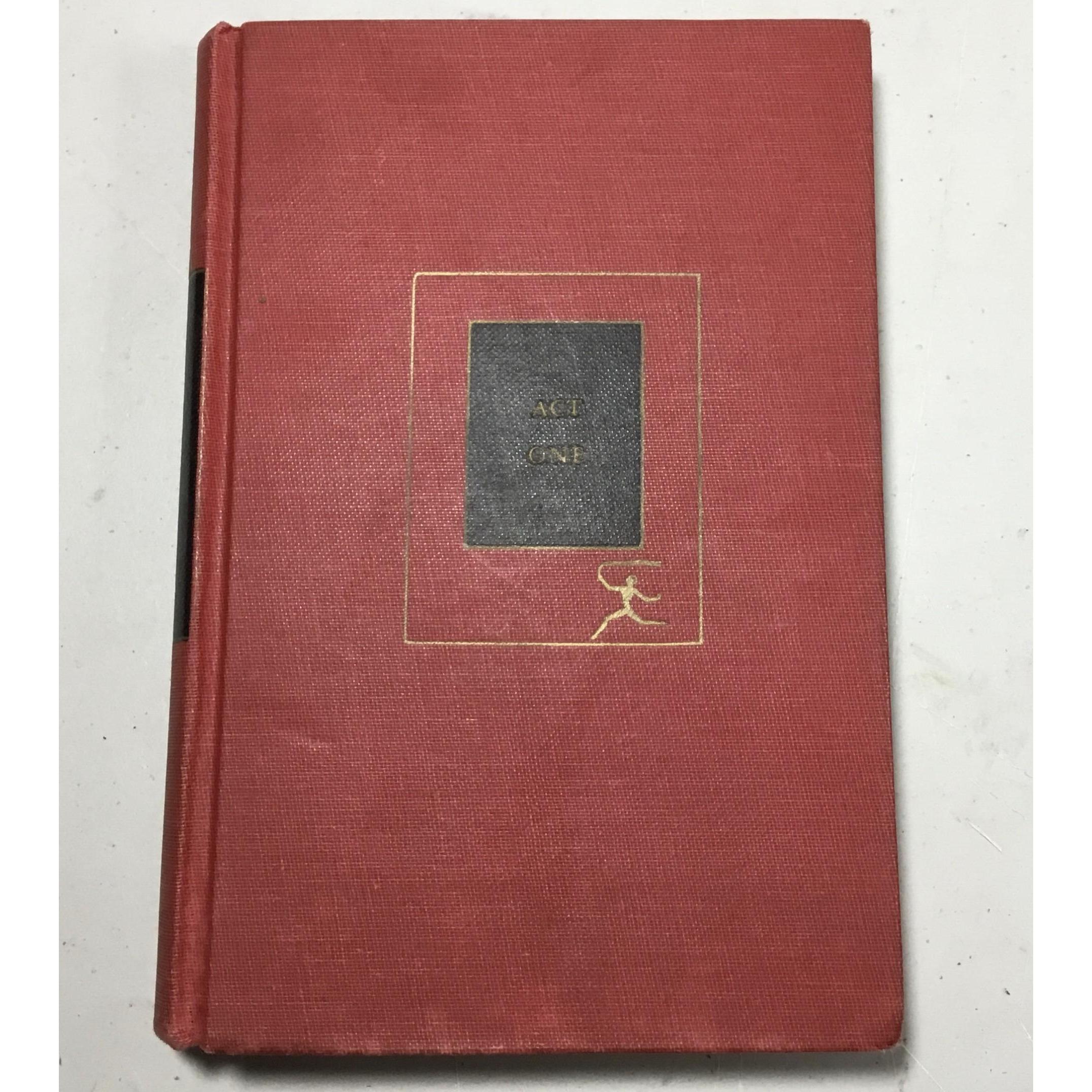 ACT ONE. An Autobiography. Modern Library by Moss Hart, Hardcover, C 1959