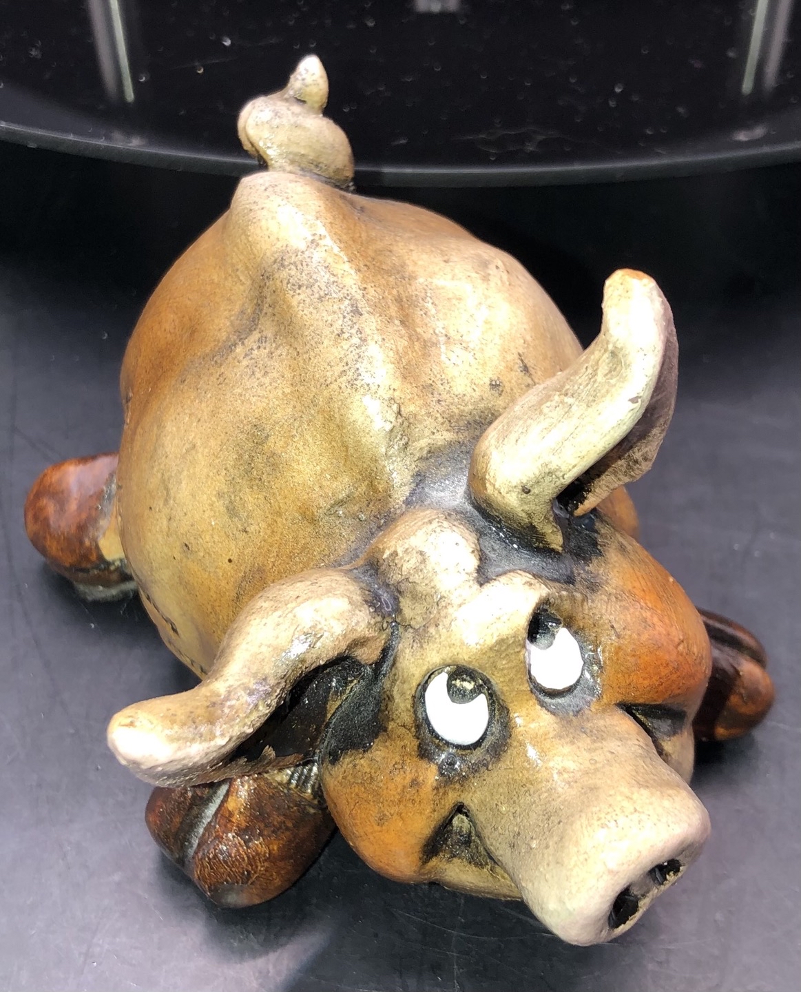 #09A - Former Disney Animator John Raya-Standing pig 1996