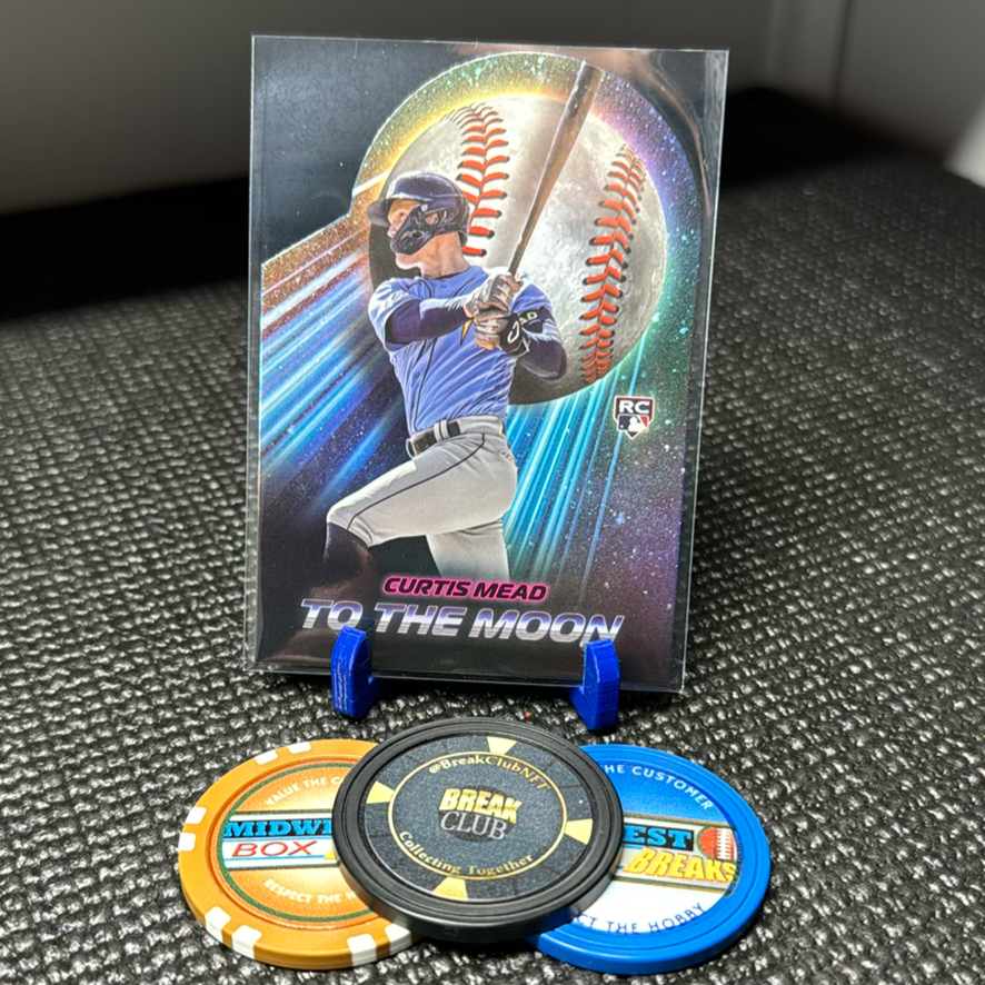 2024 Curtis Mead To The Moon Big League Tampa Bay Rays