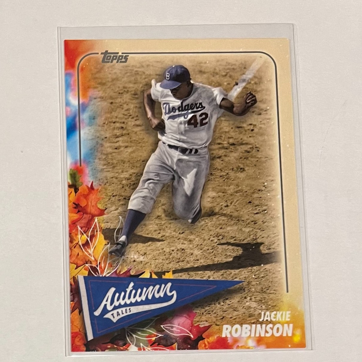 Jackie Robinson Autumn Tales Los Angeles Dodgers