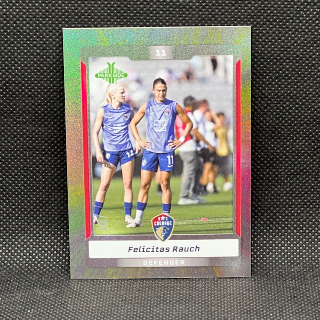 Felicitas Rauch 2025 Parkside NWSL Vol 1 Shimmer /100 Soccer Card