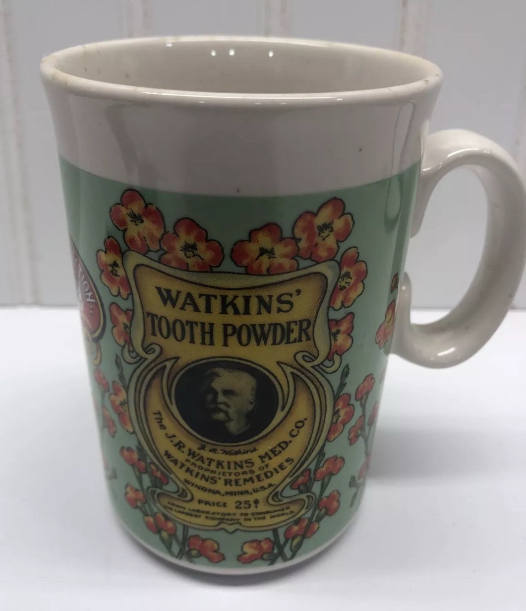 Heritage Collection WATKINS Tooth Powder MUG - 1992. #8 Of 8 (7908)