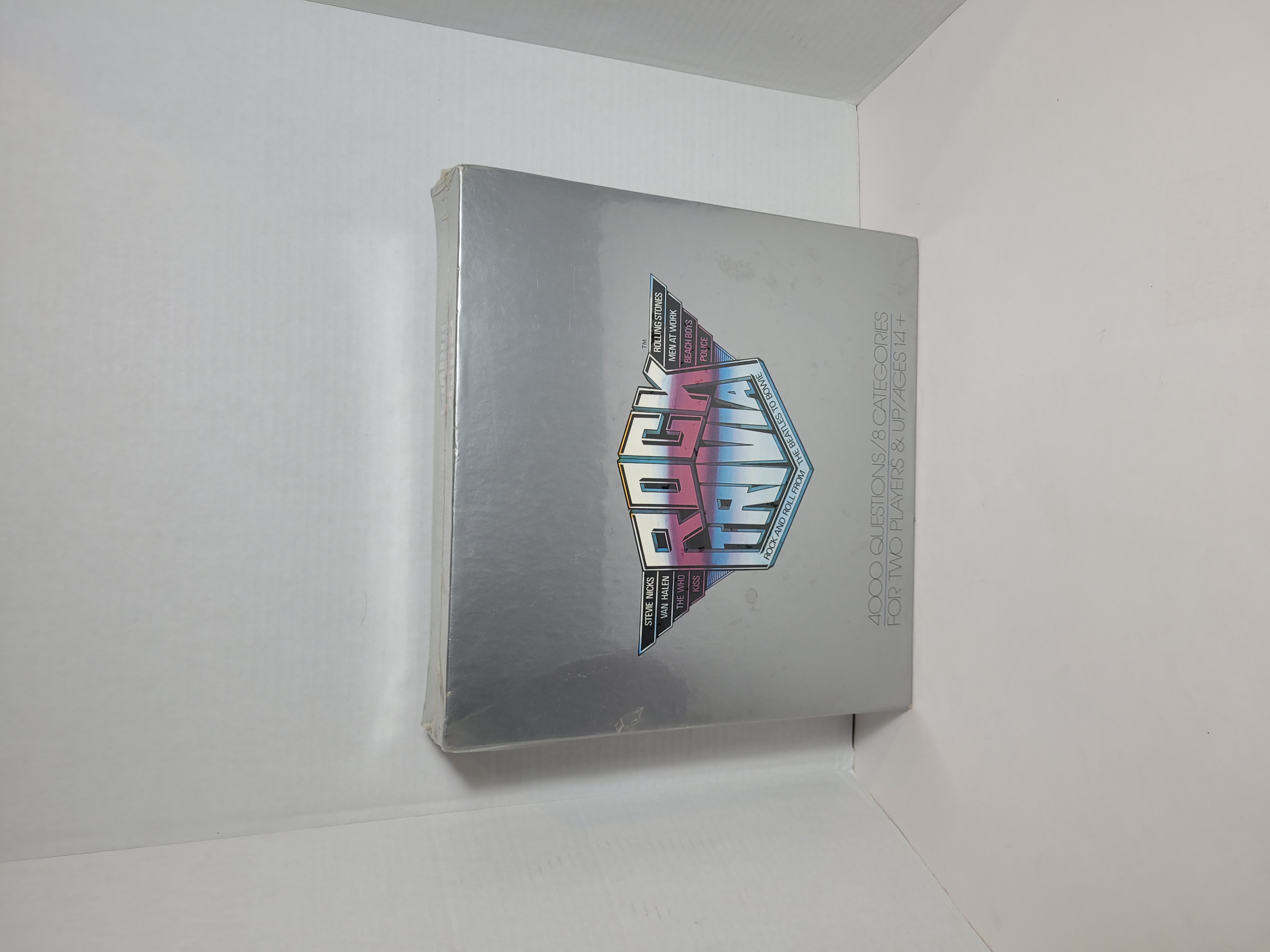 Vintage Rock Trivia Board Game Pressman 1984 Rock And Roll From The ...