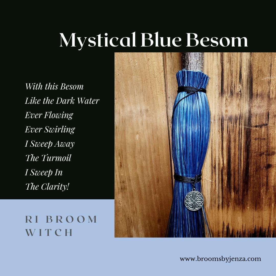 Mystical Blue Besom