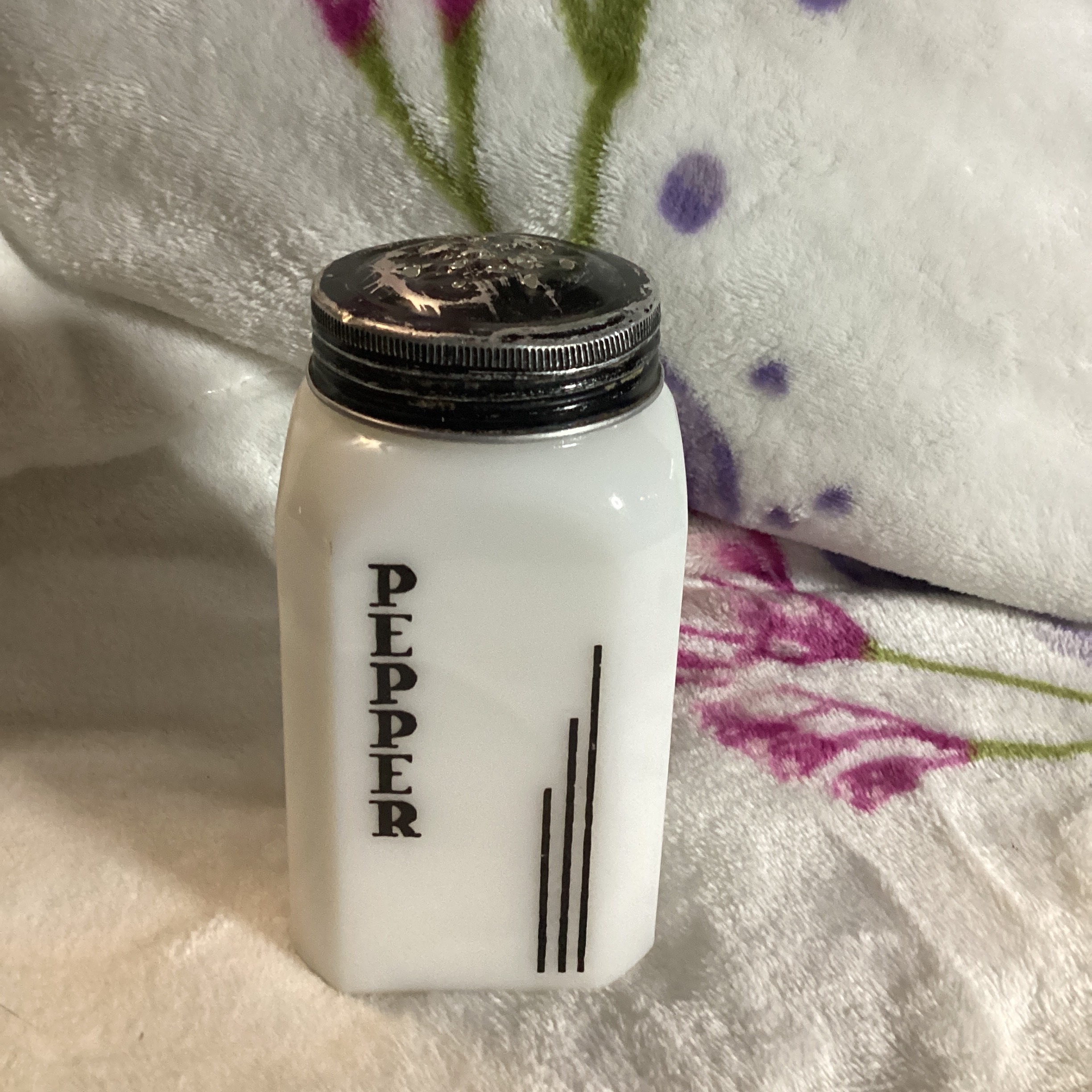 Vintage pepper shaker