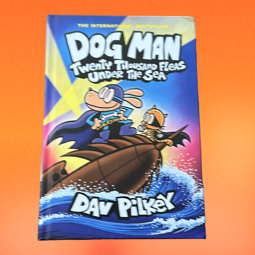 Dog Man “Twenty Thousand Fleas Under The Sea” by Dav Pilkey