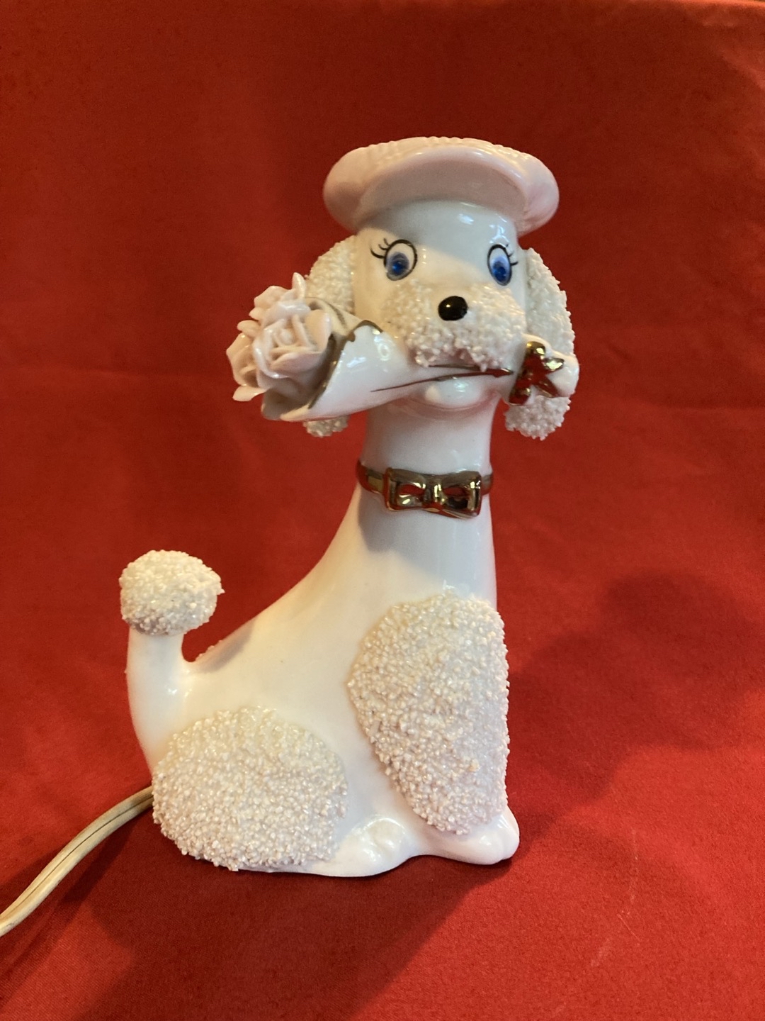 MCM Poodle Bedside Lamp