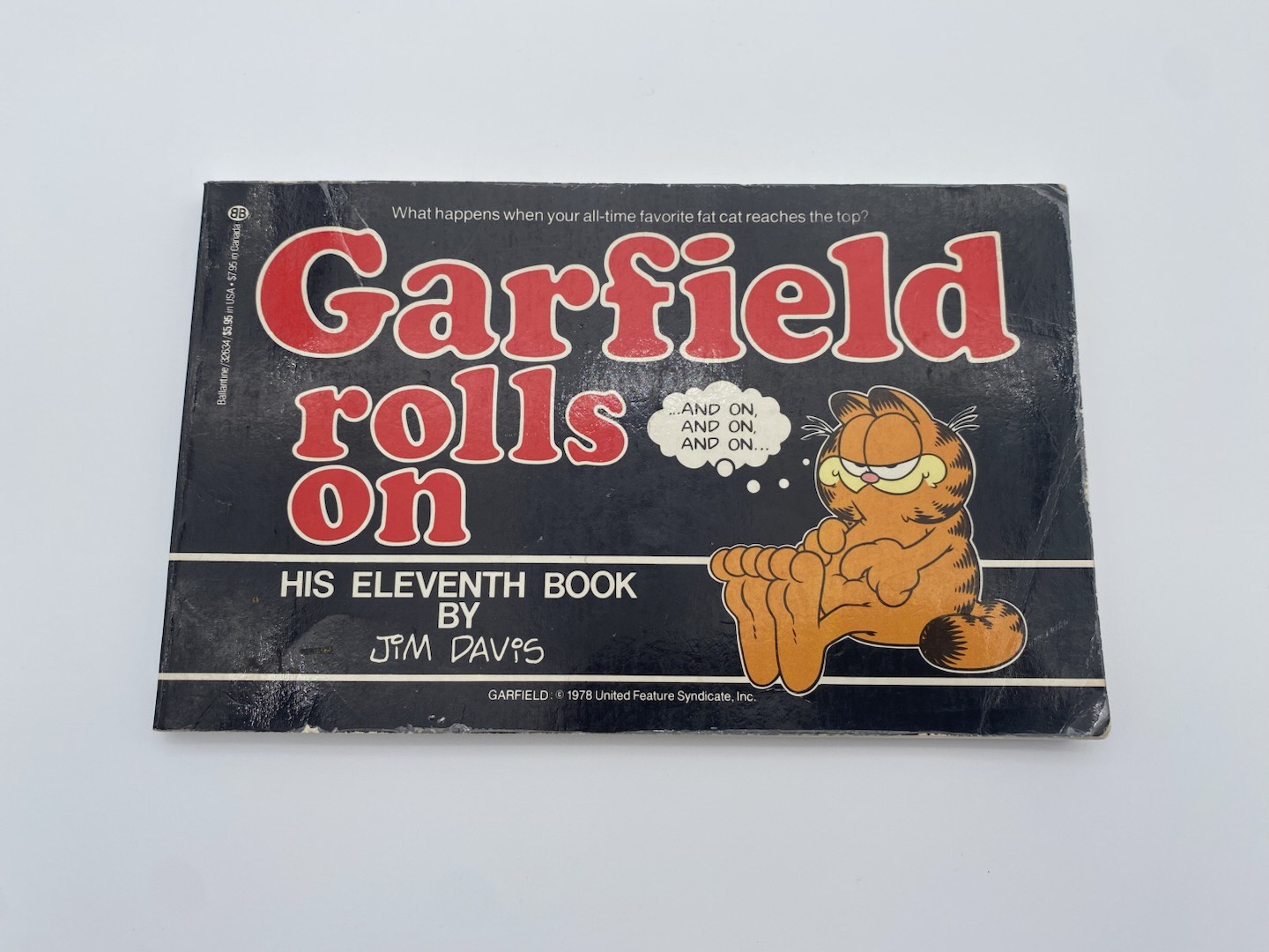 Garfield Rolls On by Jim Davis Paperback Comic Book - 11th In Series ...
