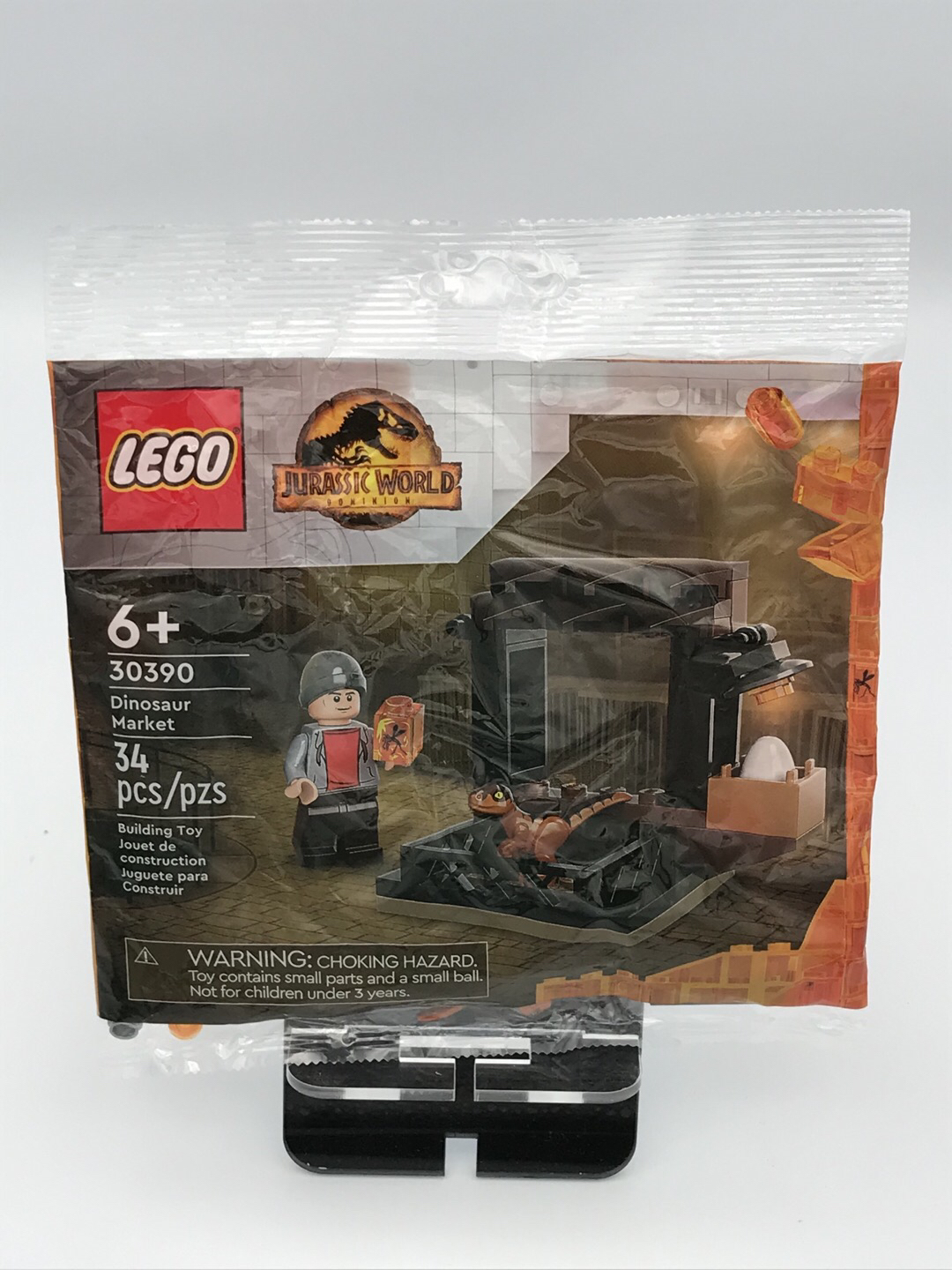 LEGO Jurassic World Polybags 30390 Dinosaur Market. NEW/SEALED/IN HANDS
