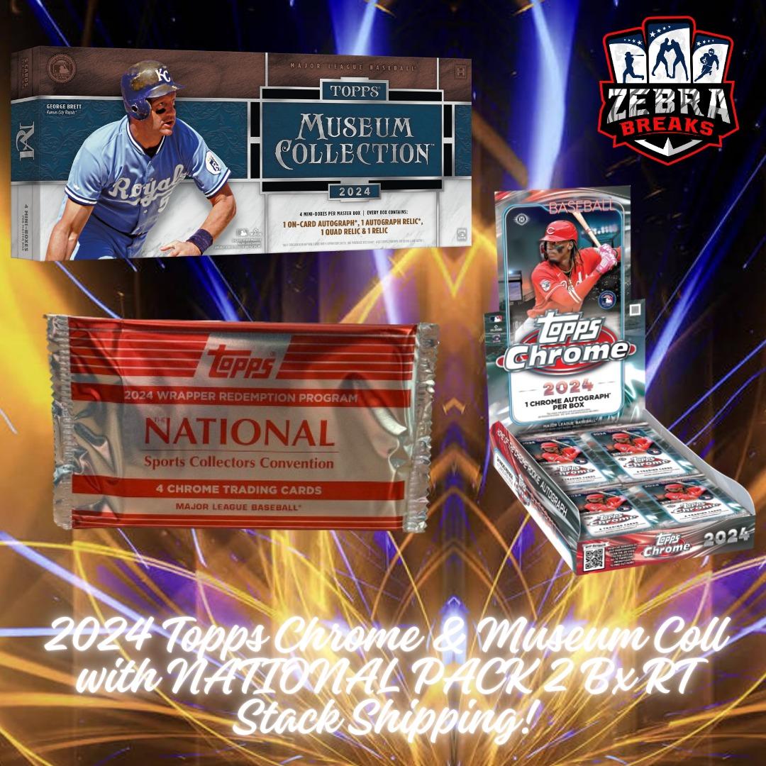 ZB 24299: 2024 Museum & Chrome with National Pack 2 Box Team Stack Rip
