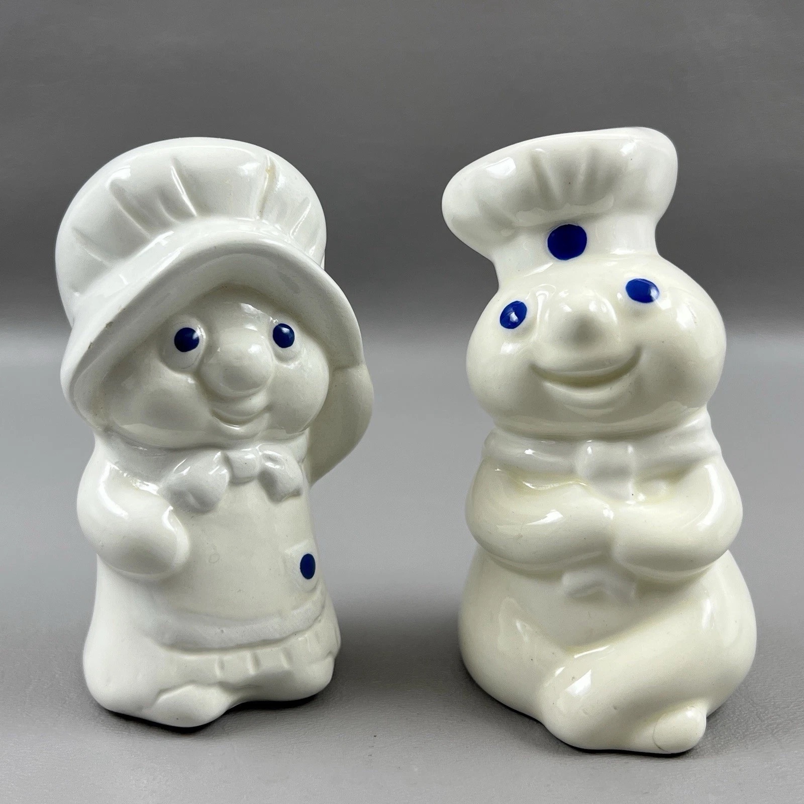 Vintage Pillsbury Doughboy (1997) And Girl (1988) Salt And Pepper ...