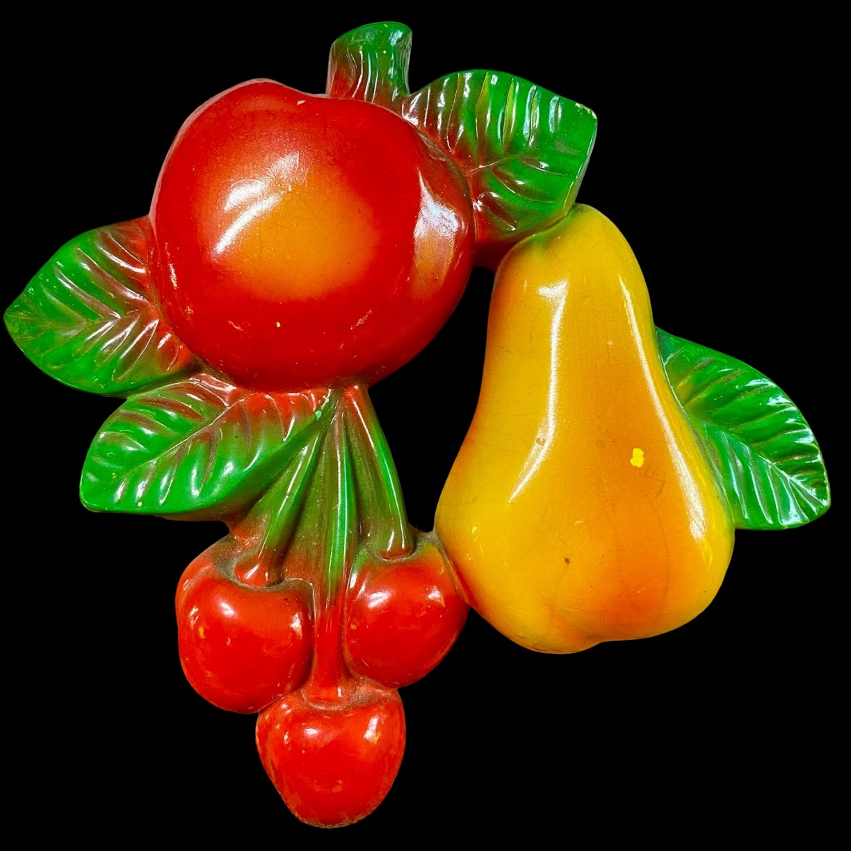 Chalkware Fruit - Unmarked