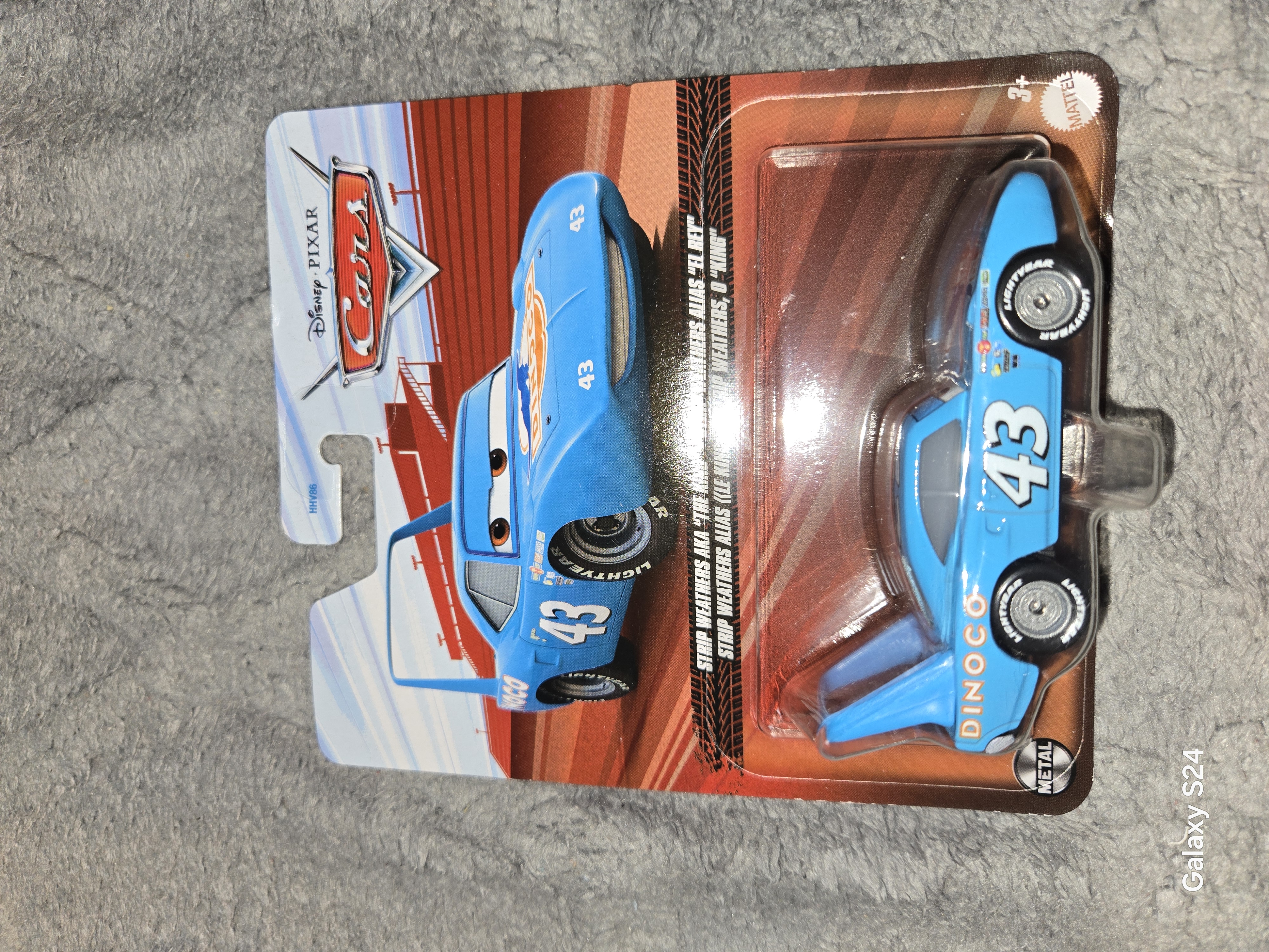 Disney Pixar Cars Strip Weathers aka "The King" 43 Racing Car