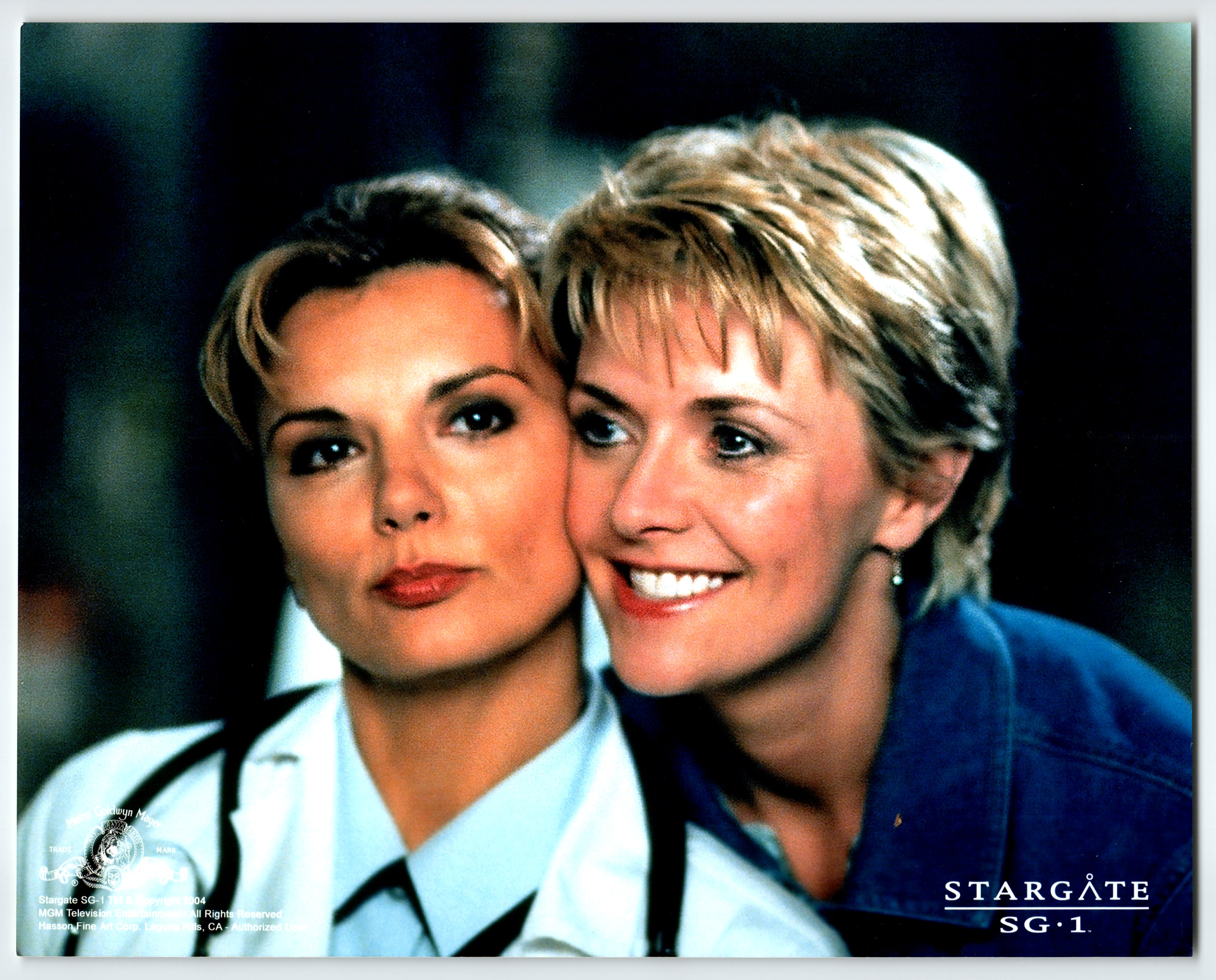 Stargate SG-1 Samantha Carter and Dr. Janet Fraser 2004 Original Photo ...