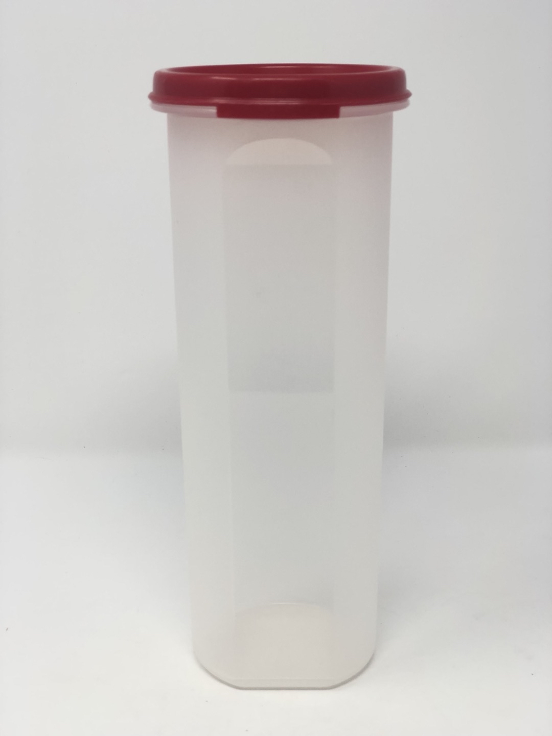 Tupperware 1643-7 Spaghetti Keeper with Red Lid 1607-15