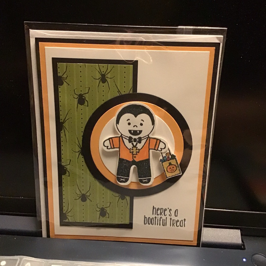 Halloween Vampire Greeting card