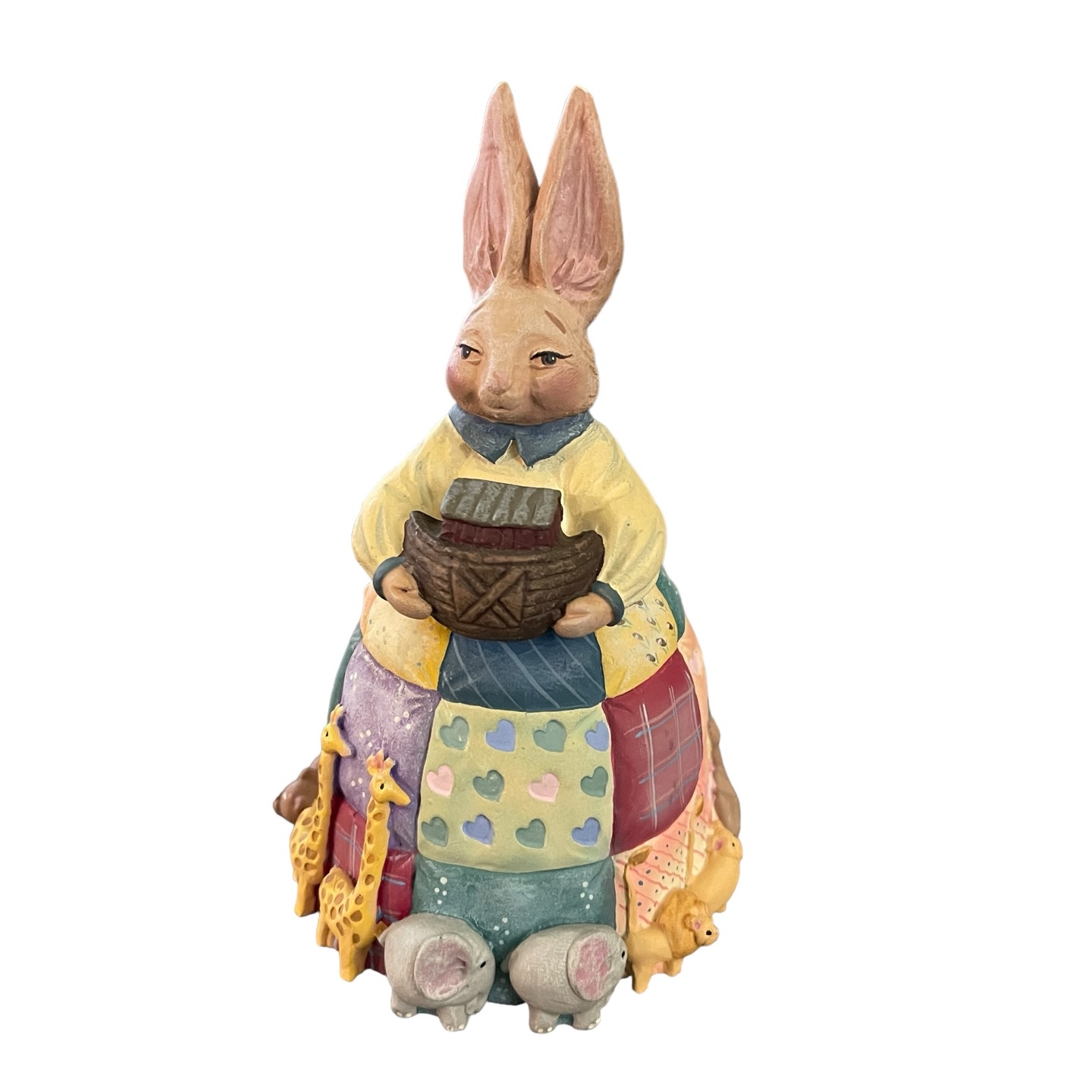 Jim Shore Rabbit With Noah’s Ark And Animal Pairs