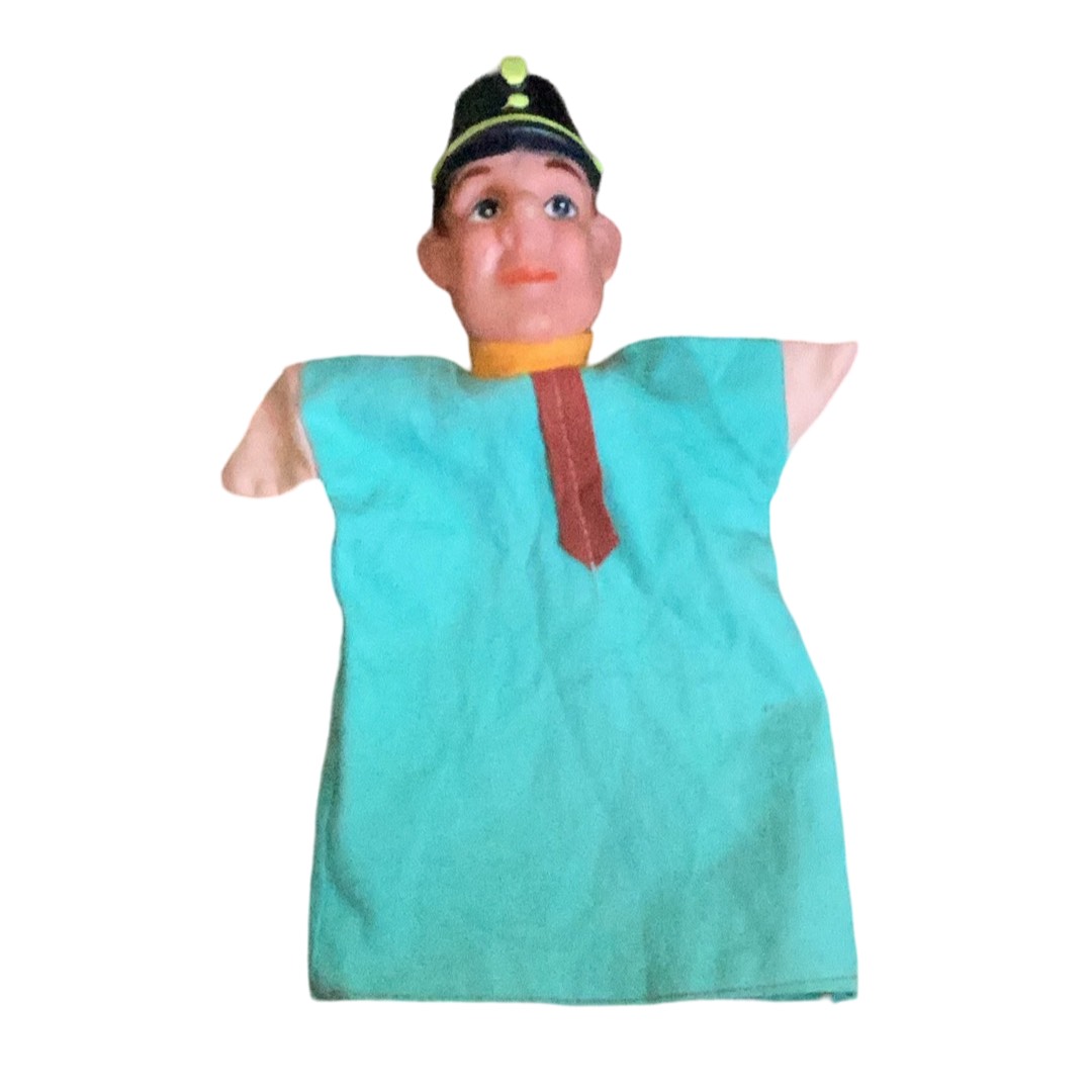 Vintage Bobby Or Policeman Puppet