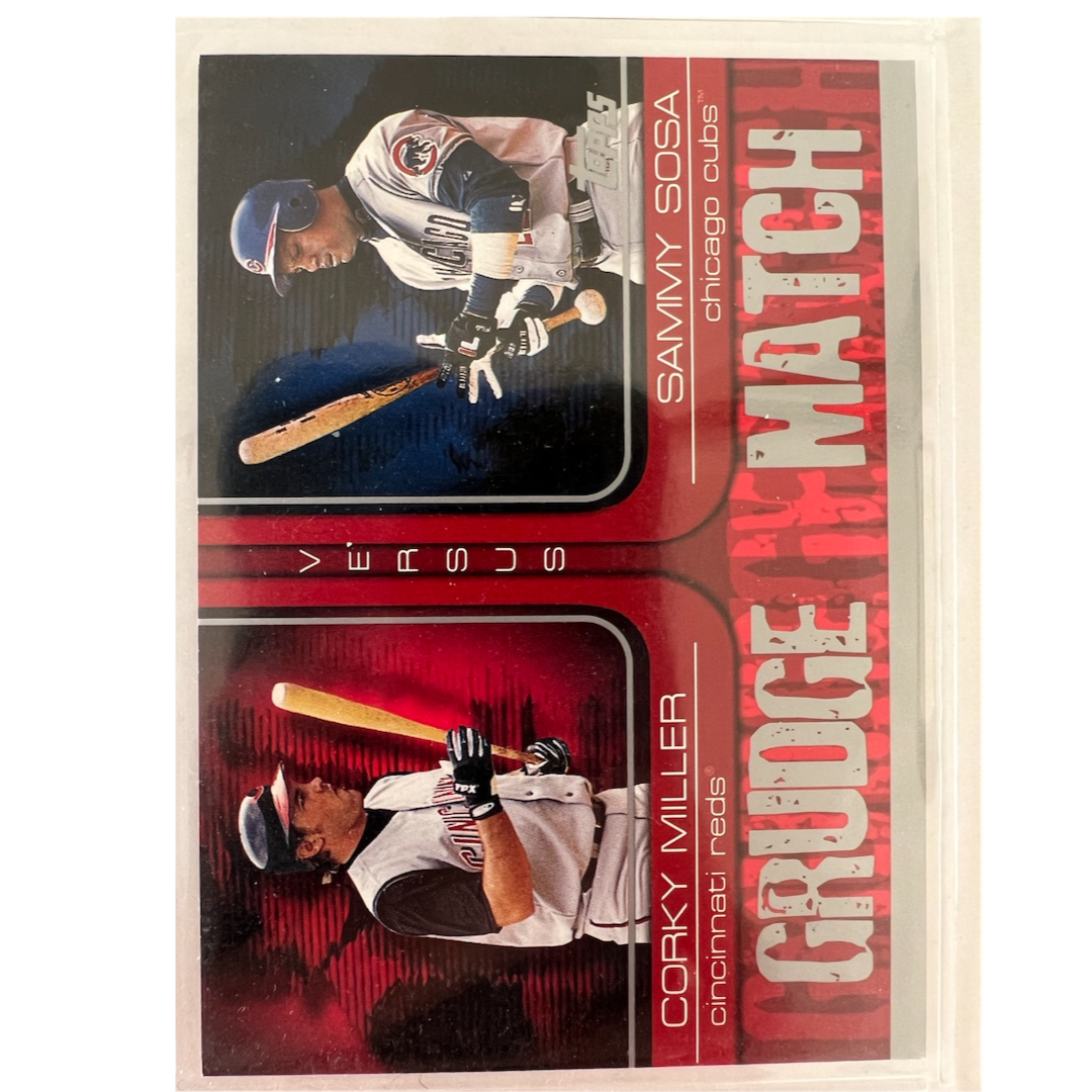 Corky Miller Sammy Sosa Grudge Match Cincinnati Reds