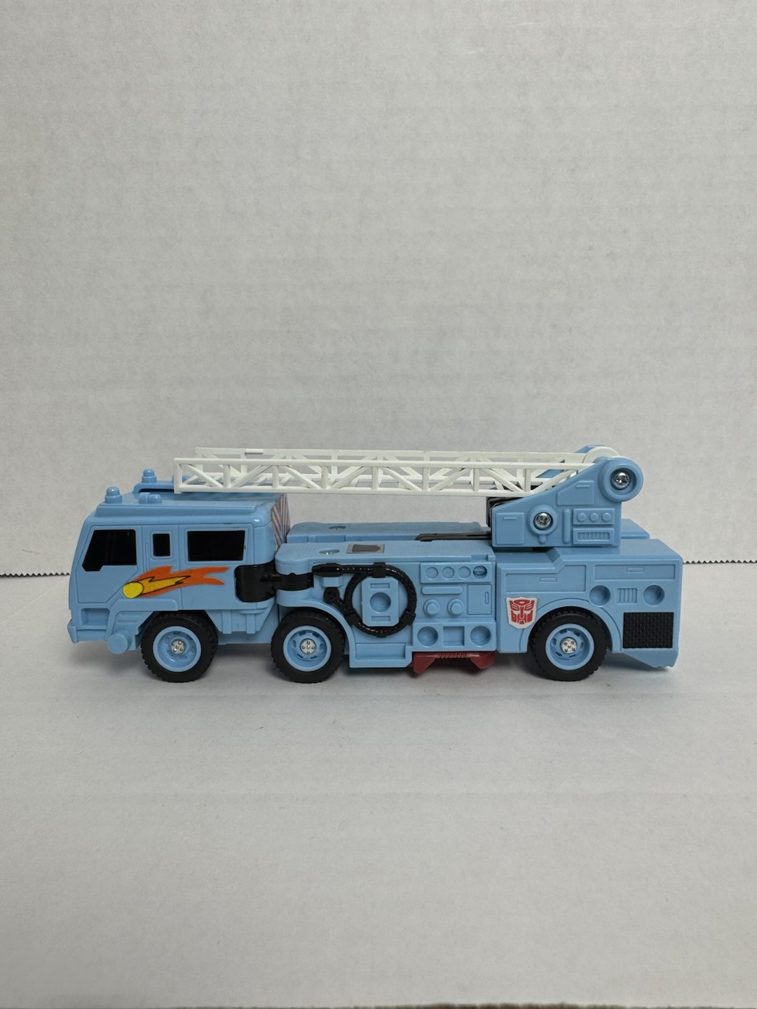 Vintage 1986 Hasbro Transformers G1 Hot Spot Protectobot Blue Fire Truck