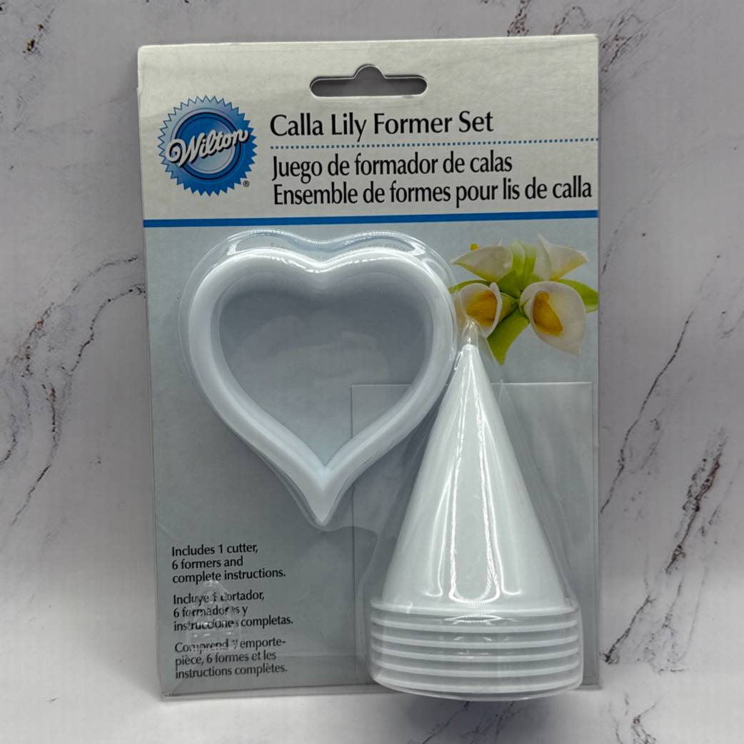 NEW Wilton Calla Lily Former Set For Cake Decoration