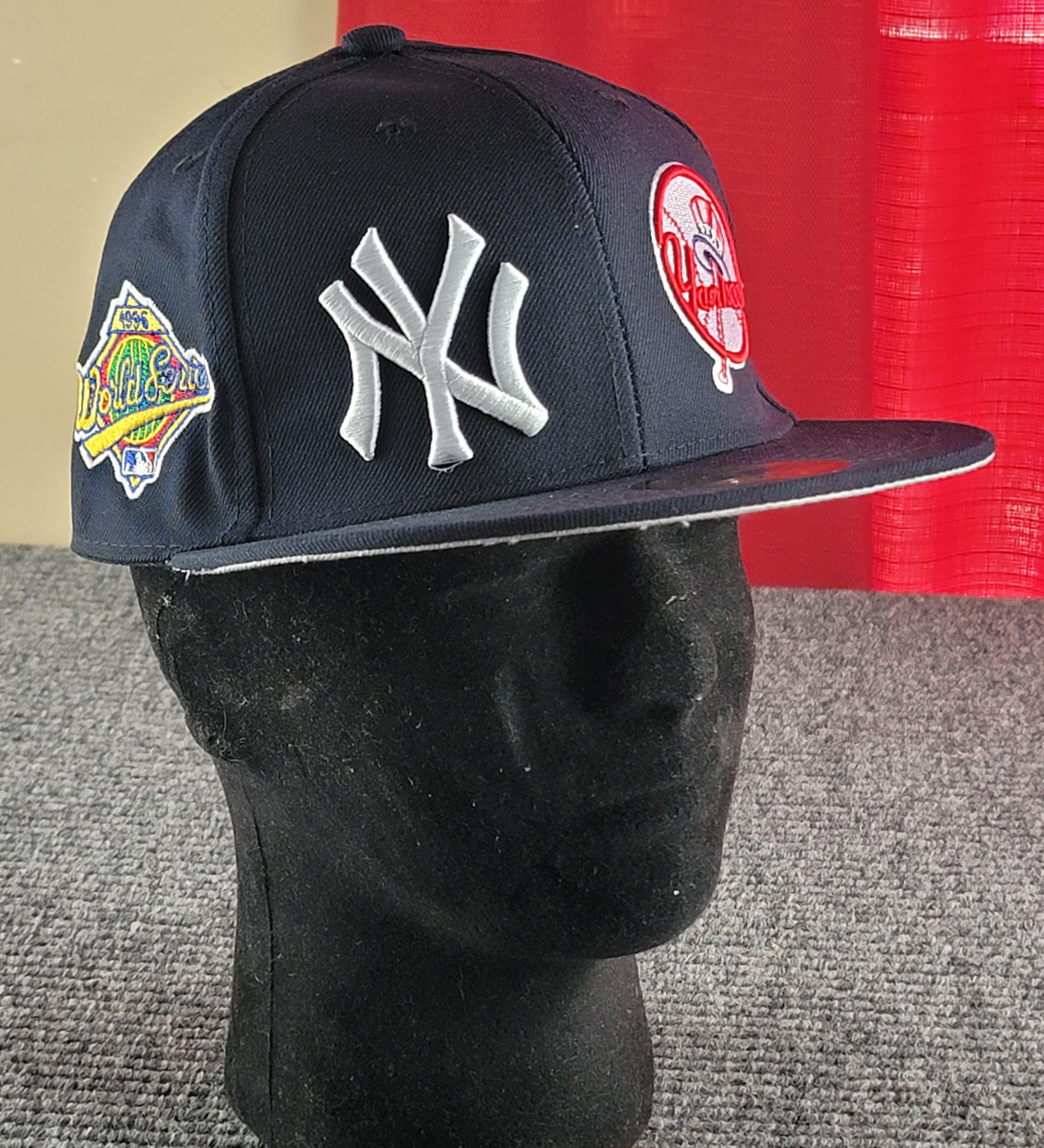 New York Yankees Cooperstown collection baseball 7 3/8 fitted hat blue
