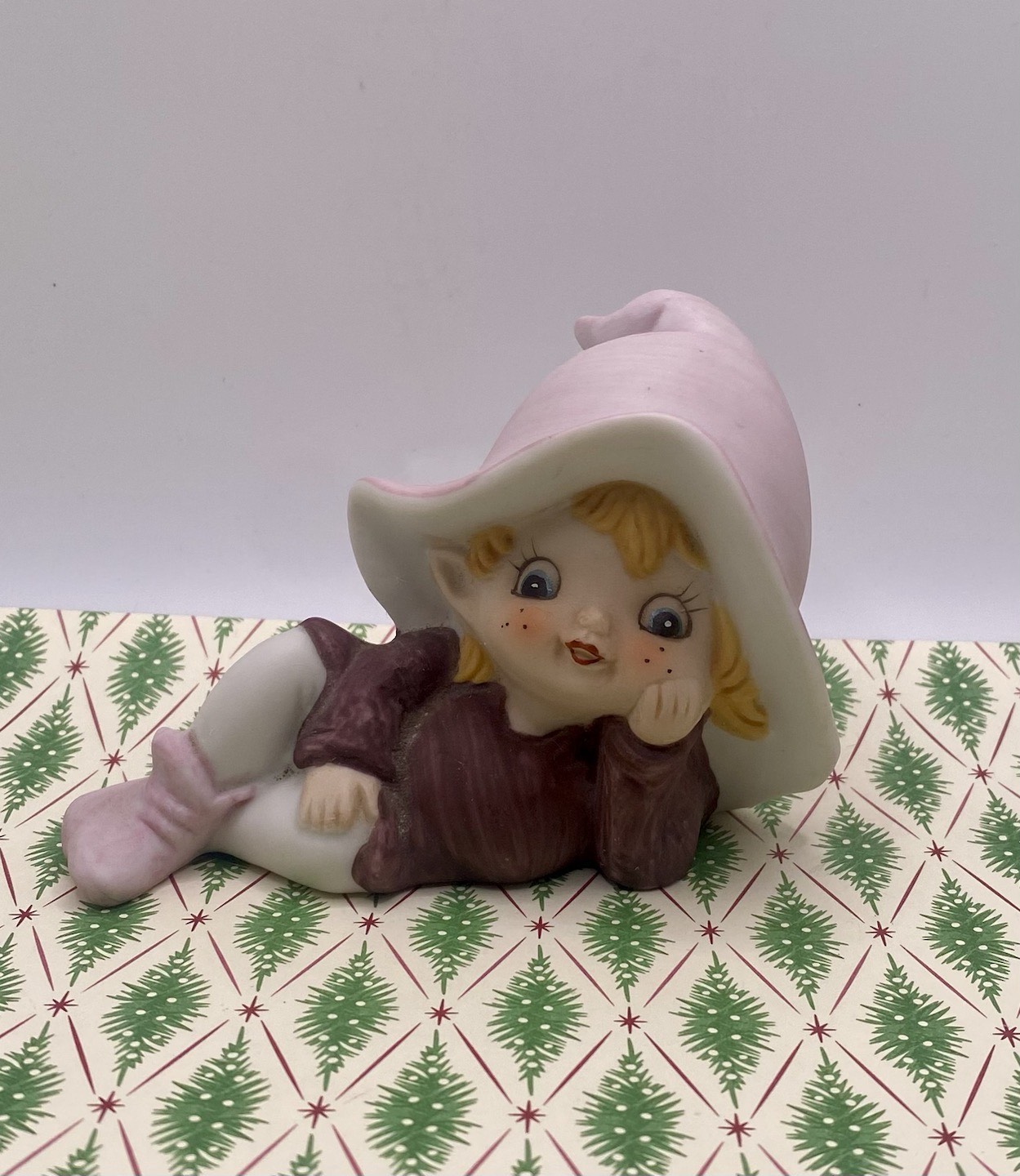 501. Vintage Fairy Pixie Elf Homco Figurine Number 5213