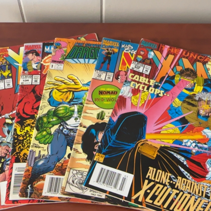 Lot Of 5 Cyclops Cable Comics