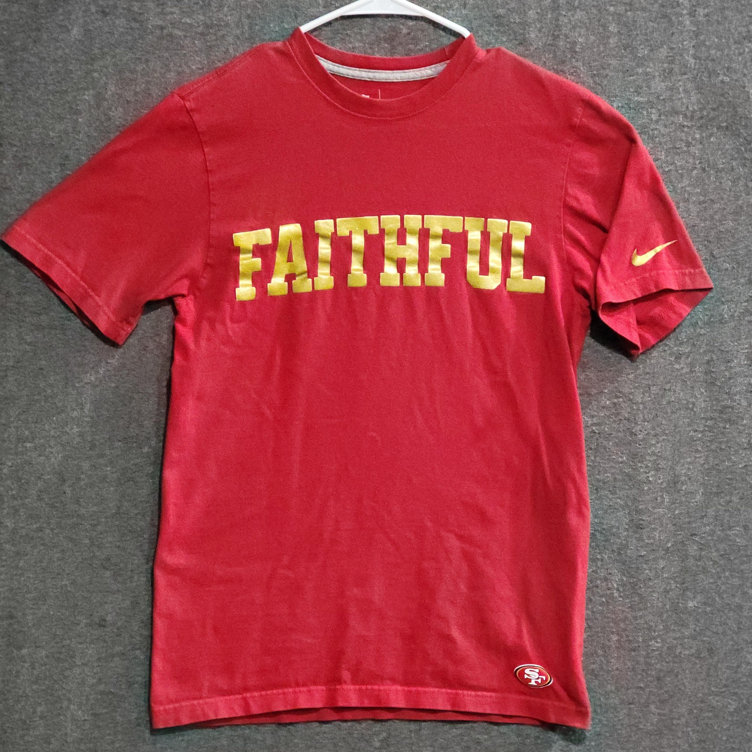 Nike San Francisco 49ers Faithful T-shirt Size Small