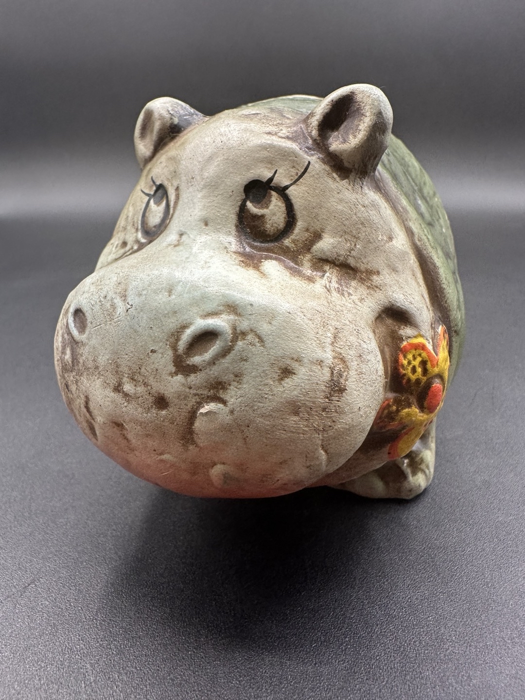 Derpy Chalkware Hippo Bank