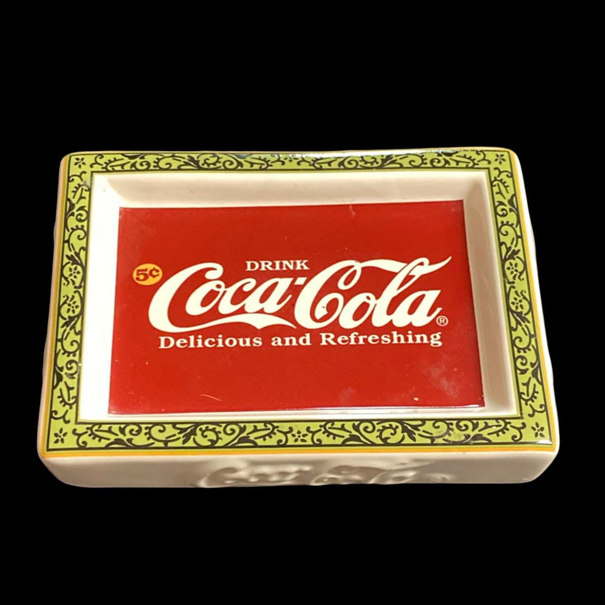Coca-Cola Ceramic Soap Dish