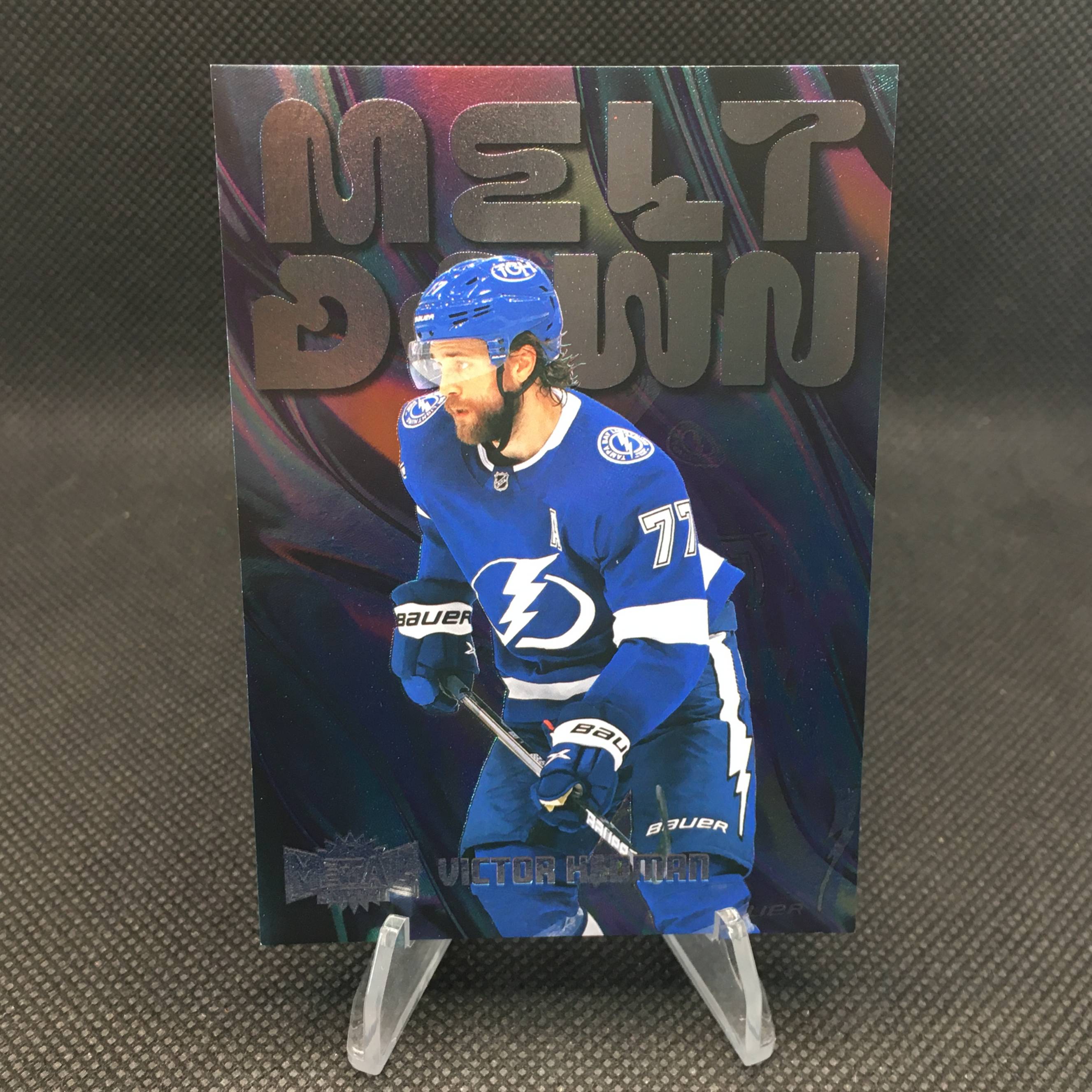 Victor Hedman 2023-24 Skybox Metal Universe Melt Down #M16 - Tampa Bay ...