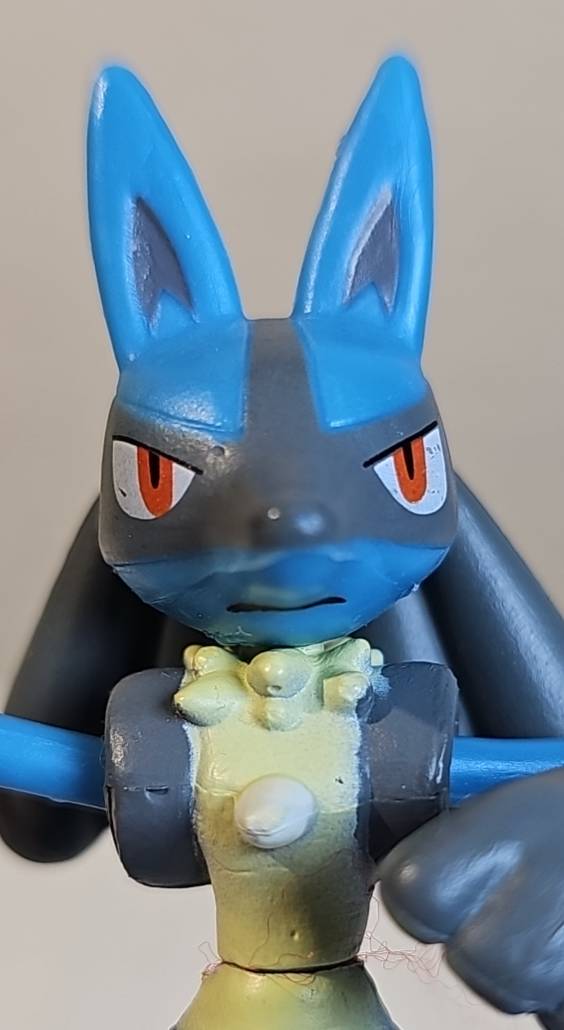 Wicked Cool Toys Pokemon LUCARIO Battle Figure Articulated 3.5 free ...