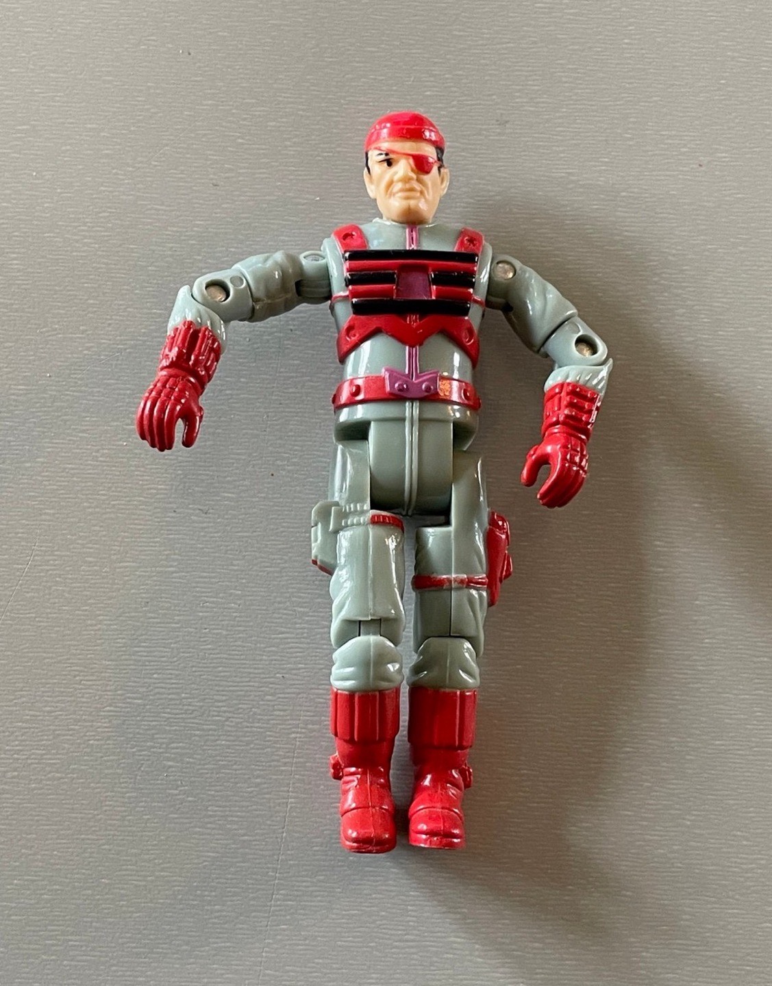 1991 Toymax M-PACT England Andrew Ness "Crimson Eye" Figure Global Force.