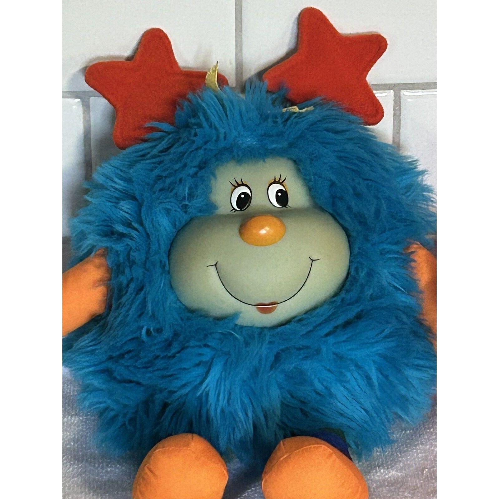 Vintage 1983 Mattel Rainbow Brite Blue Dee Lite 12" Sprite Plush