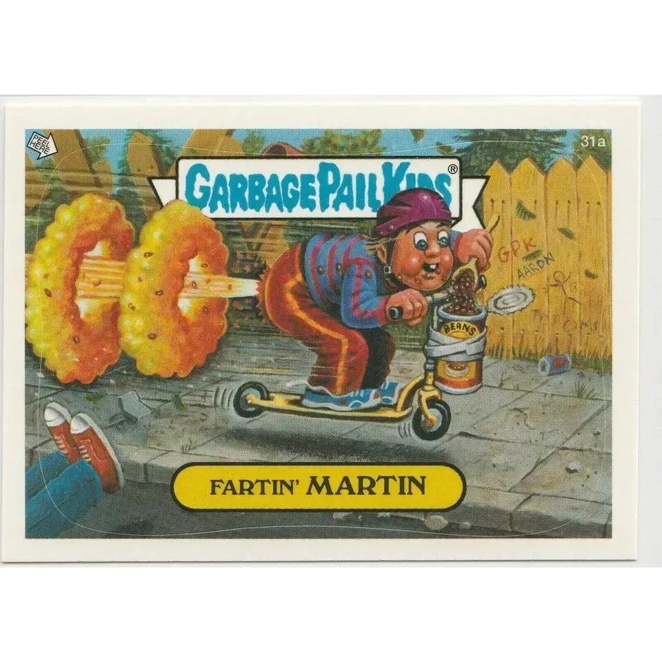Fartin' Martin #31a Garbage Pail Kids GPK