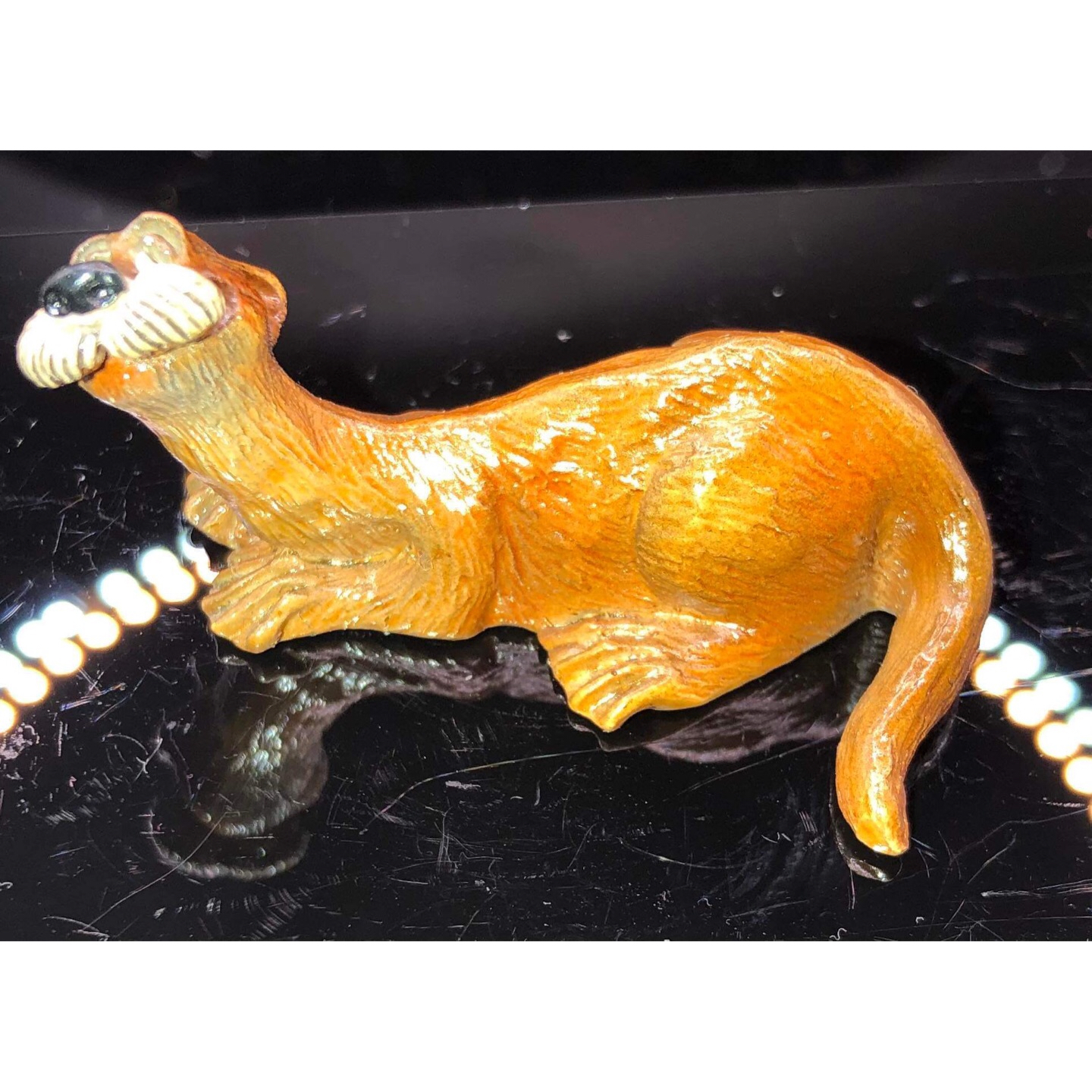 #14 - John Raya Vintage Figurine-tiny otter