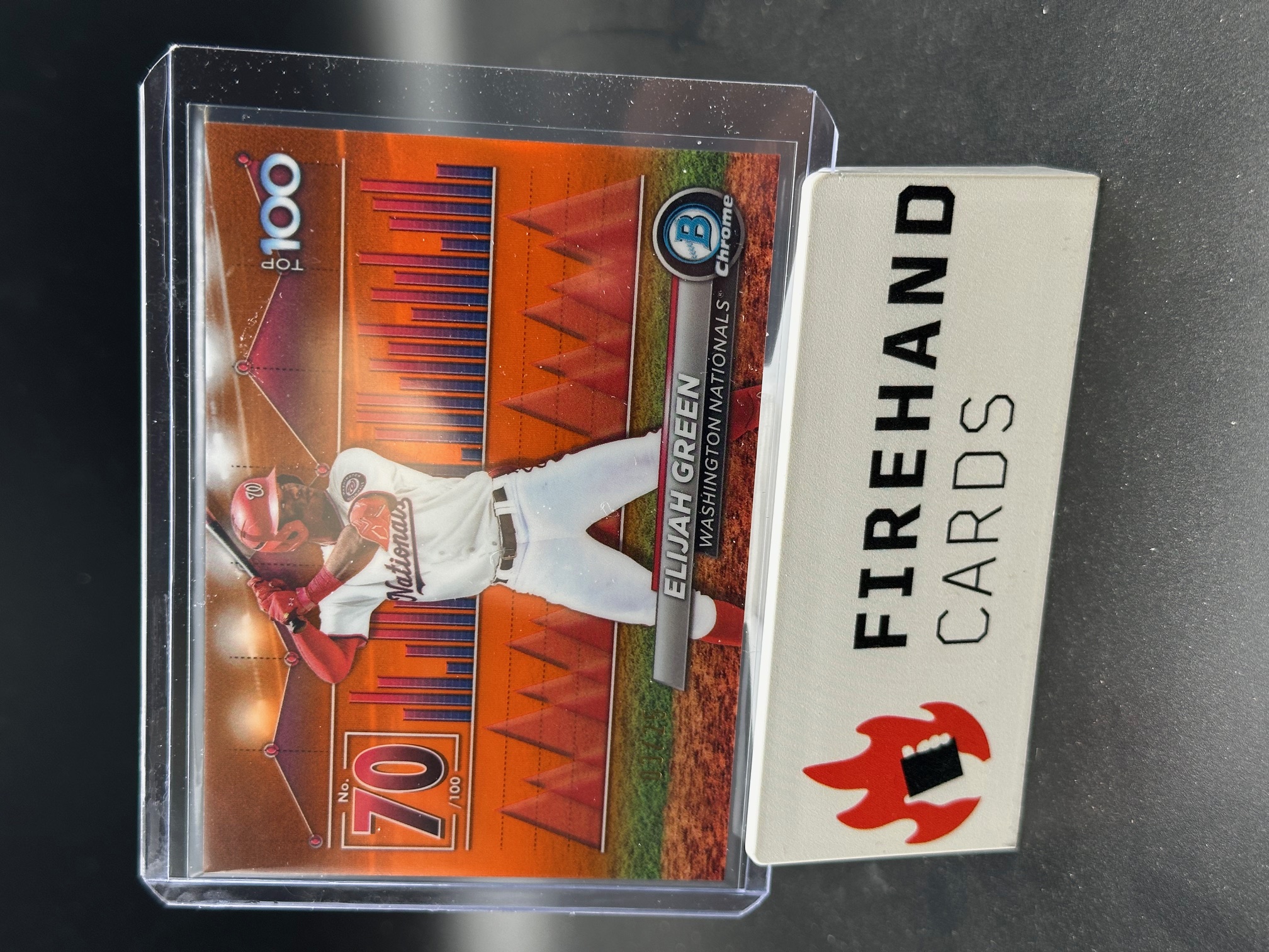 Elijah Green 2024 Bowman Scouts' Top 100 Prospects Orange Washington ...