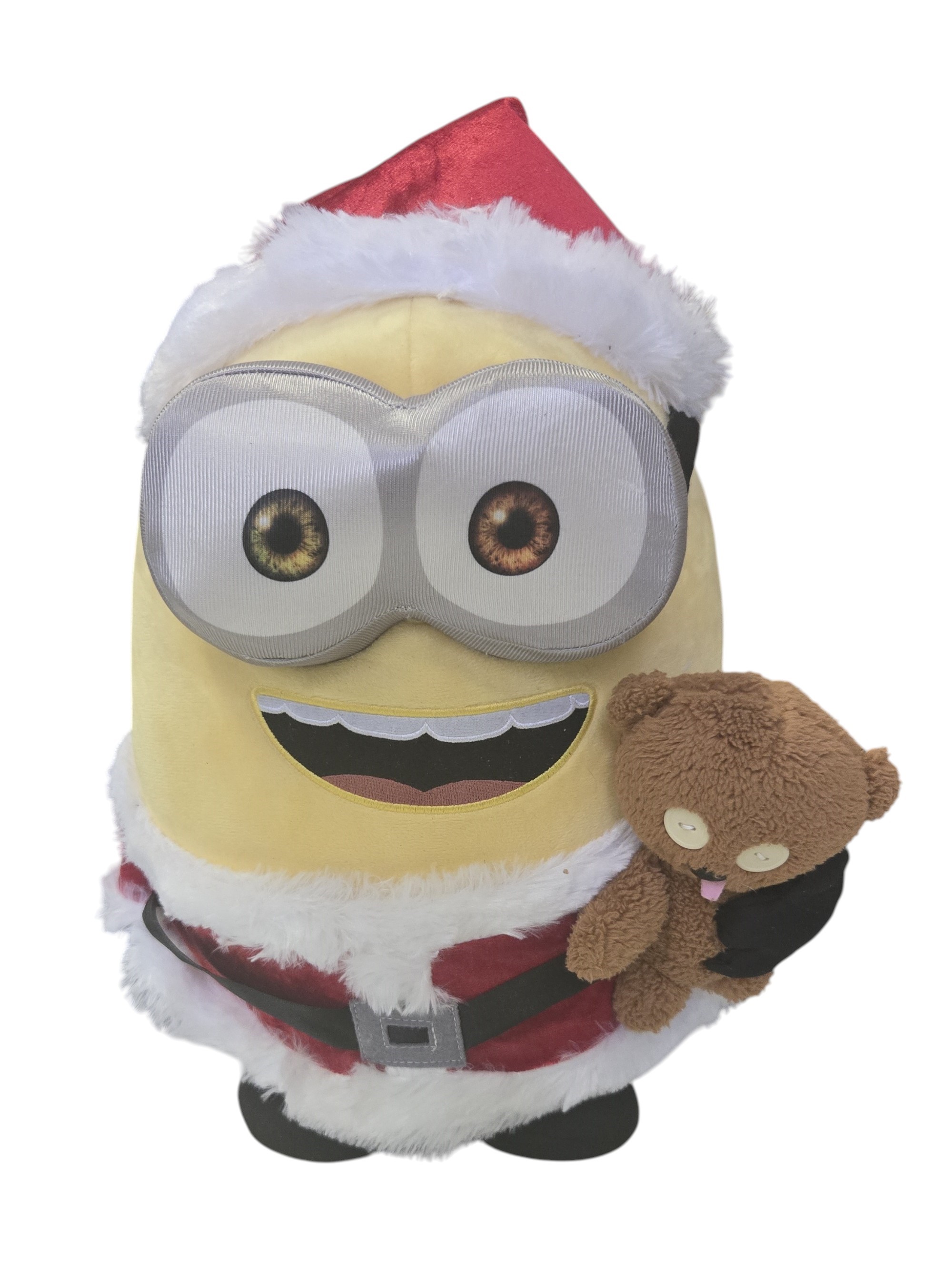 Despicable Me Plush Minion Bob Santa Suit Large 17" Tall