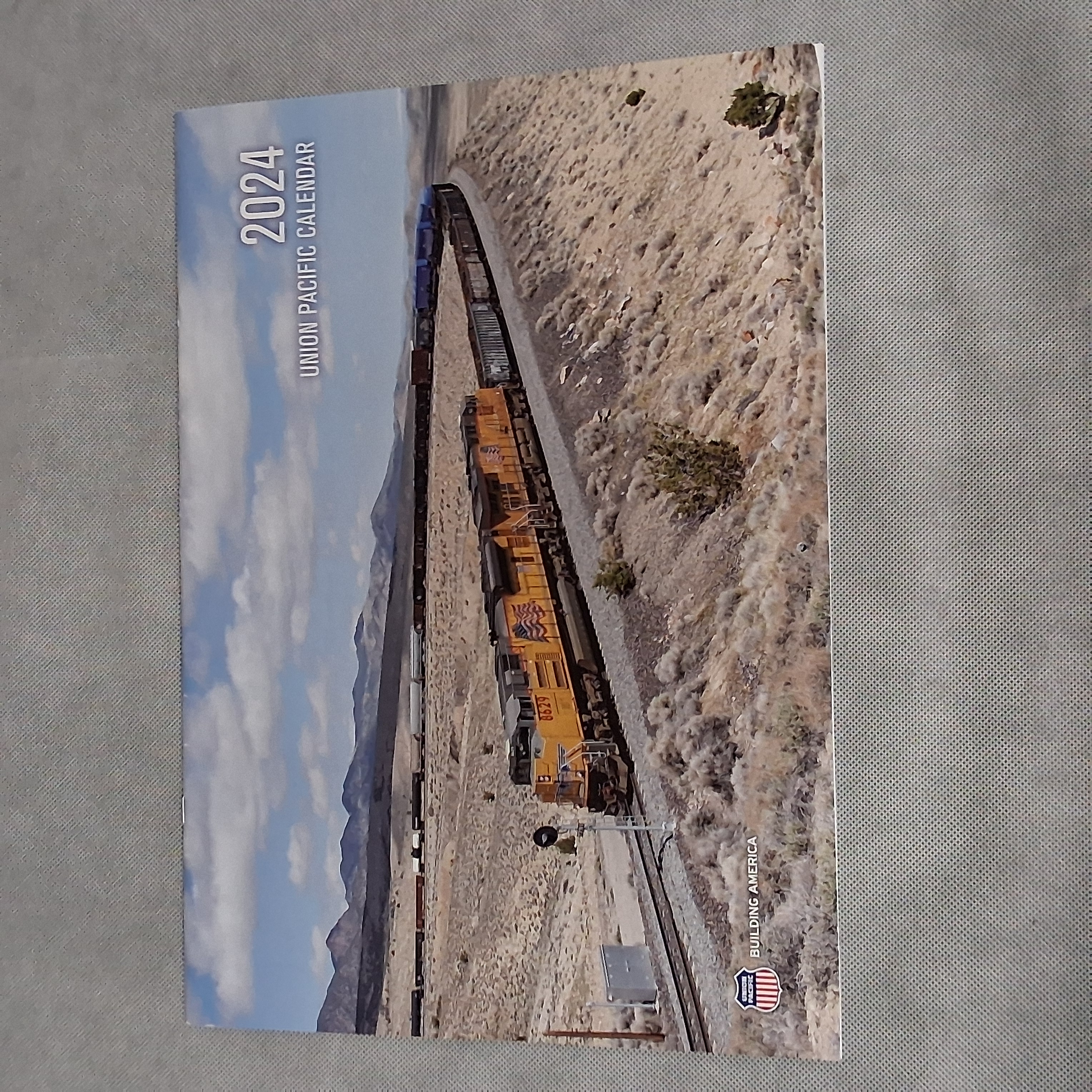 Union Pacific Railroad UPRR 2024 Wall Calendar Works 2052 2080 2120