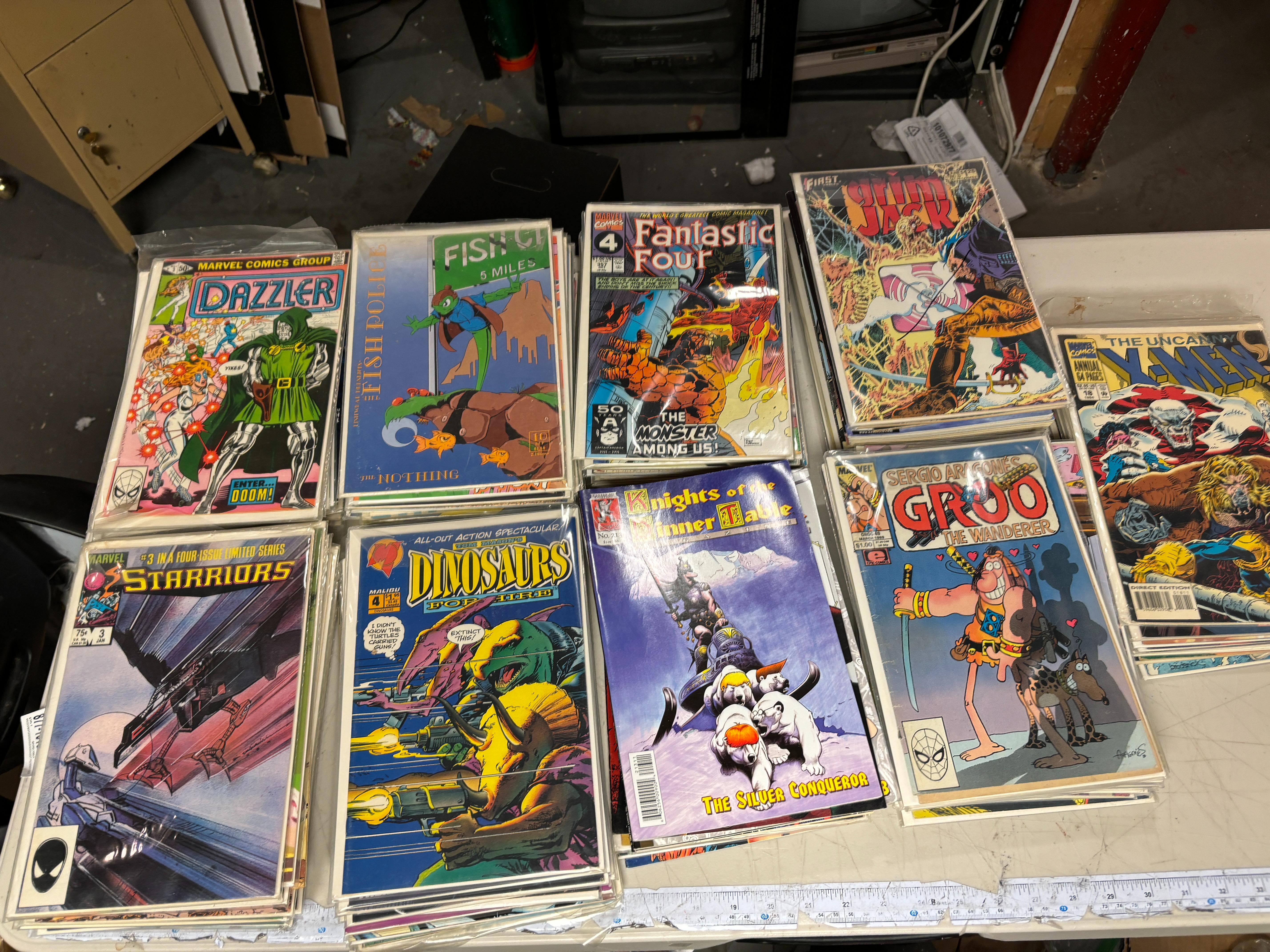 Bulk Lot of 177 Comics, Mostly 80s and 90s.