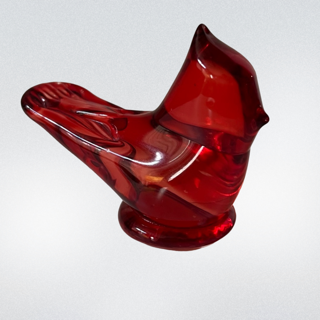 Vintage Cardinal Of Love Signed Ron Ray 1995 4”x 3”