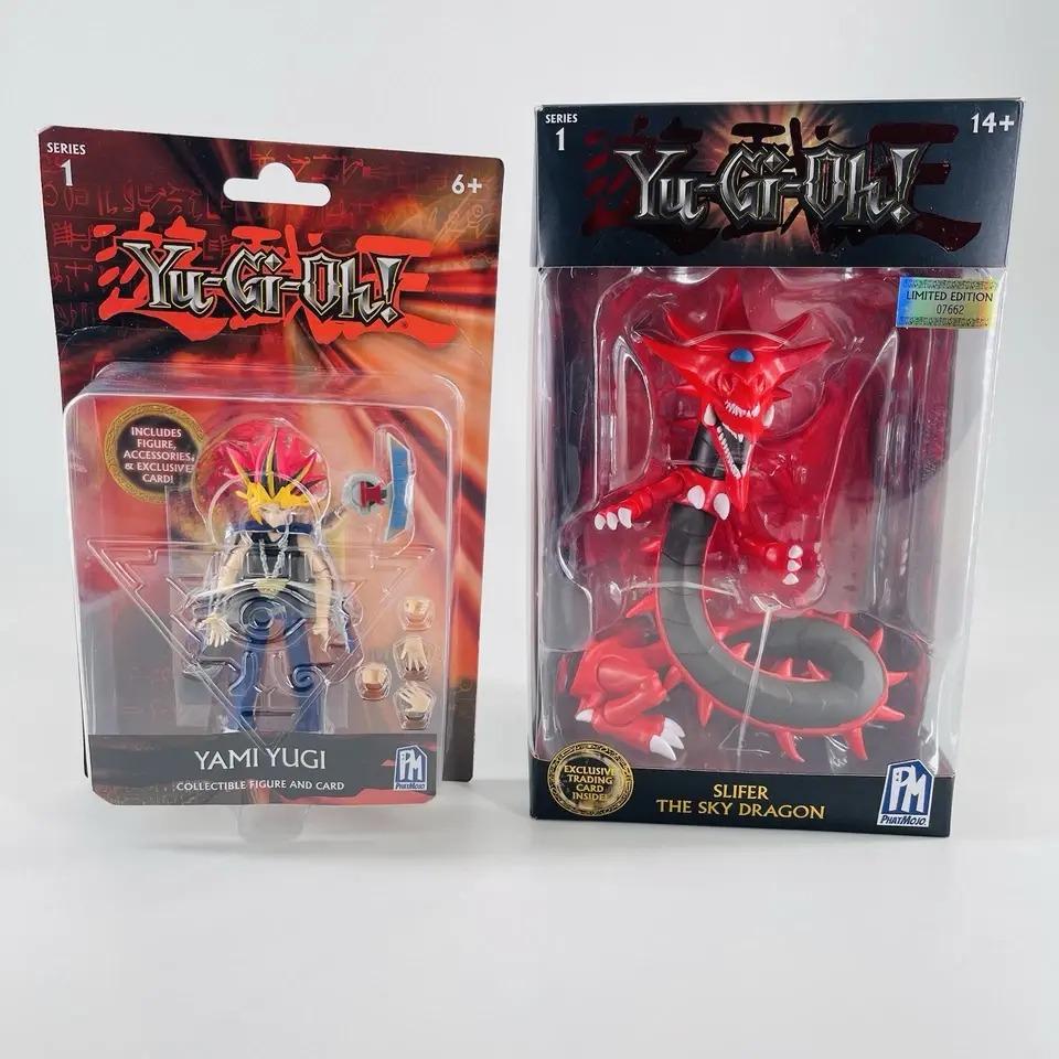 PhatMojo Yu-Gi-Oh! Yami Yugi & Slifer the Sky Dragon Figure Bundle