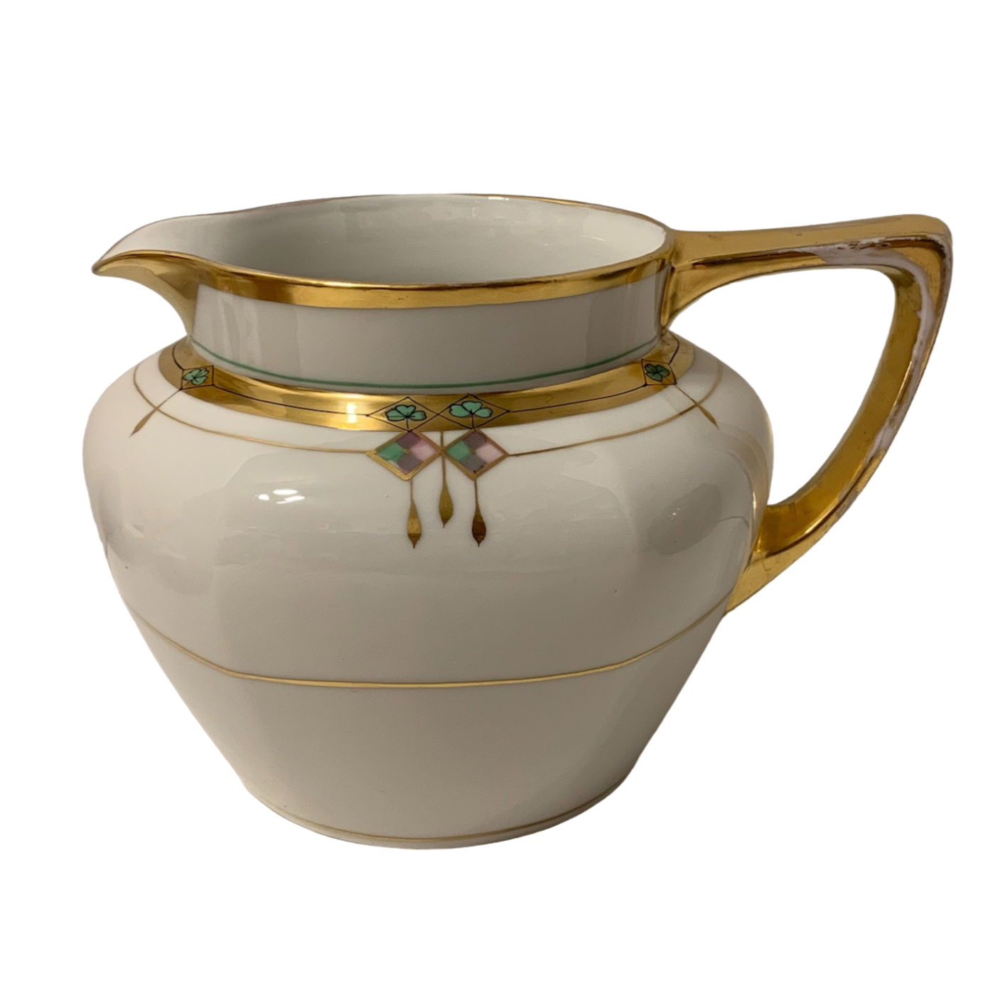 Gorgeous Deco Era WA Pickard China Handpainted Porcelain Cider Jug - 9 ...