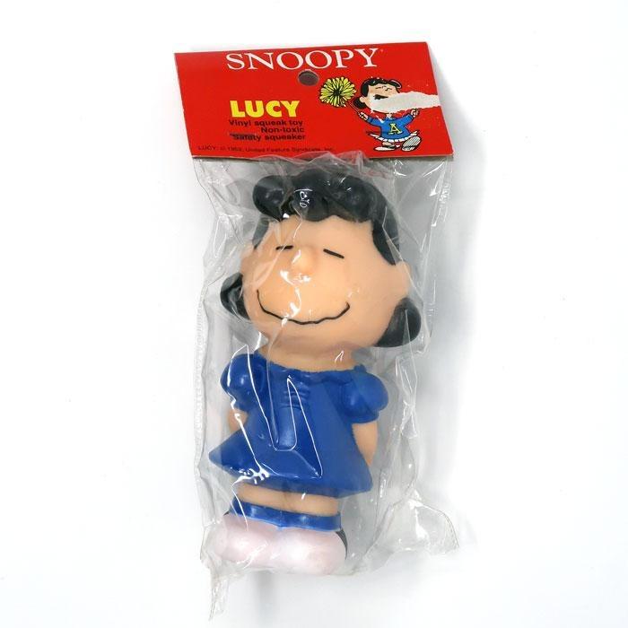 Vintage Lucy Vinyl Figure - Peanuts Dog Toy