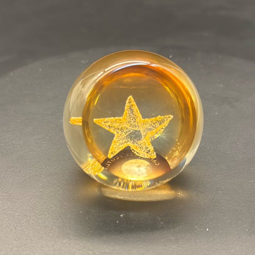 Limited Edition Catchiness Wee Star crystal Paper Weight Comes In ...