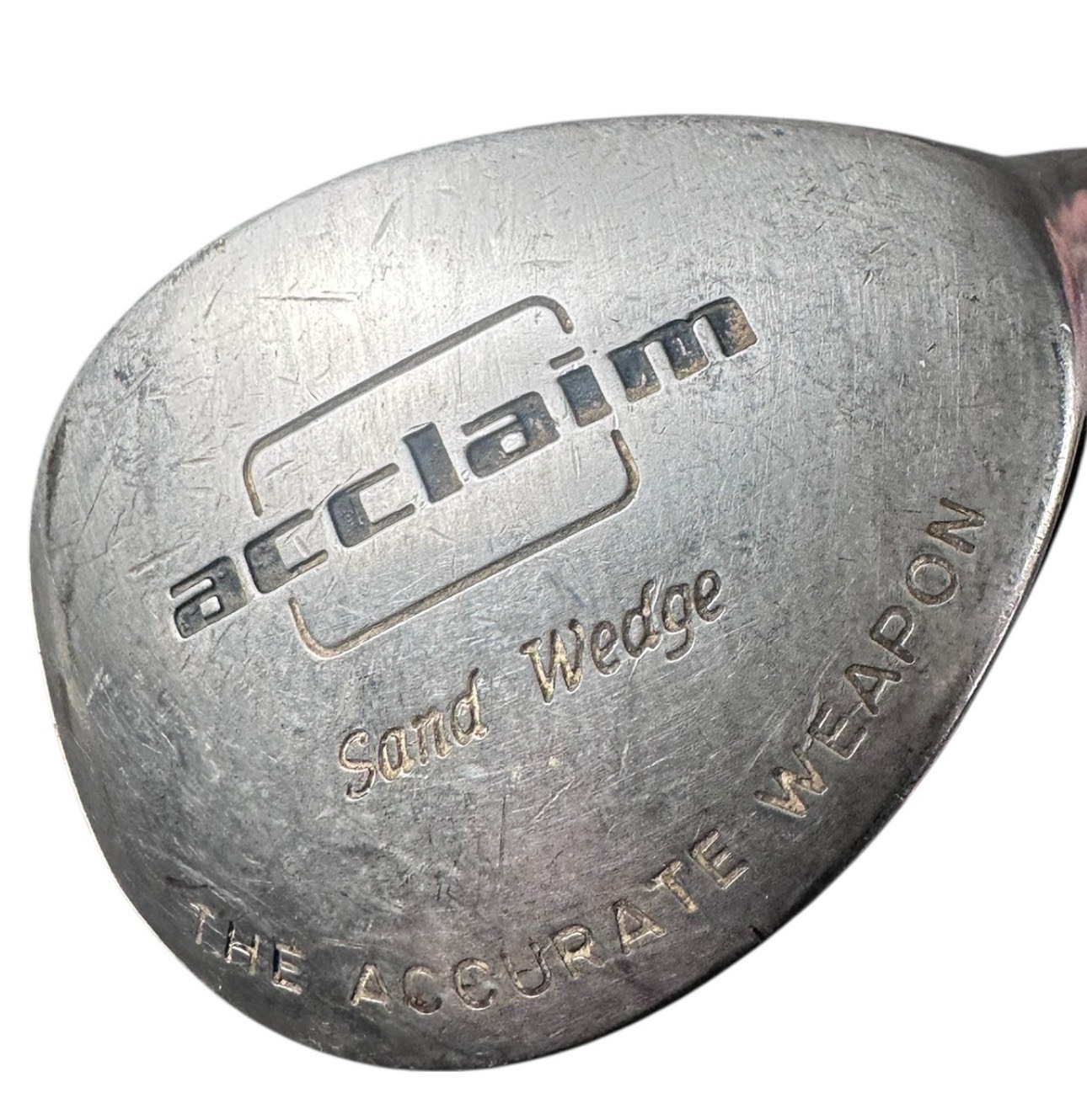 Acclaim Sand Wedge RH Wedge Steel Shaft 35” Sure Tax Grip “The Accurate ...