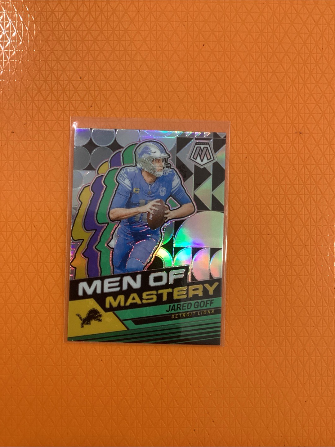 2024 Panini Mosaic - Men of Mastery Silver Prizm #MM-5 Jared Goff